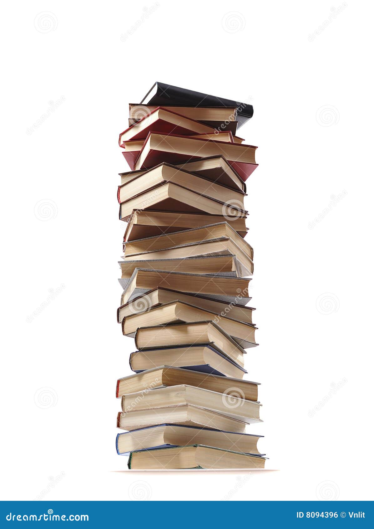 Stapel van boek stock foto. Image of staking, onderwijs - 8094396