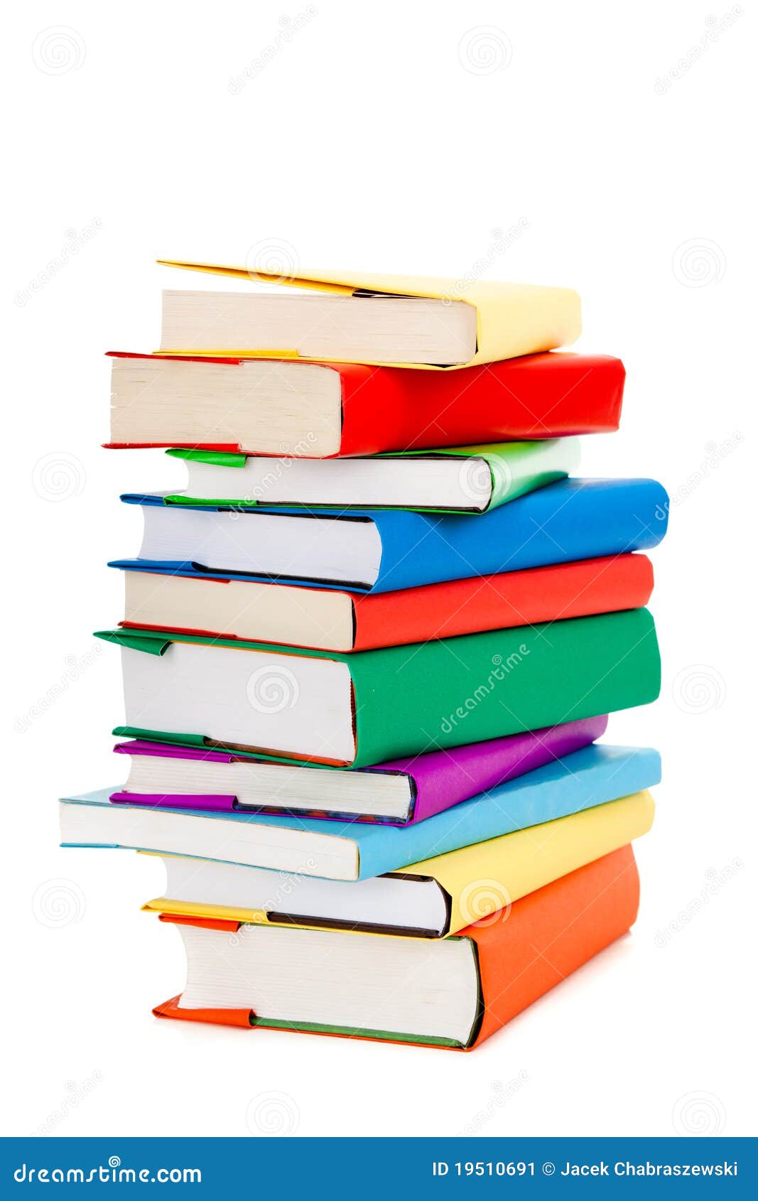 Stapel van boeken stock afbeelding. Image of sluit, groep - 19510691