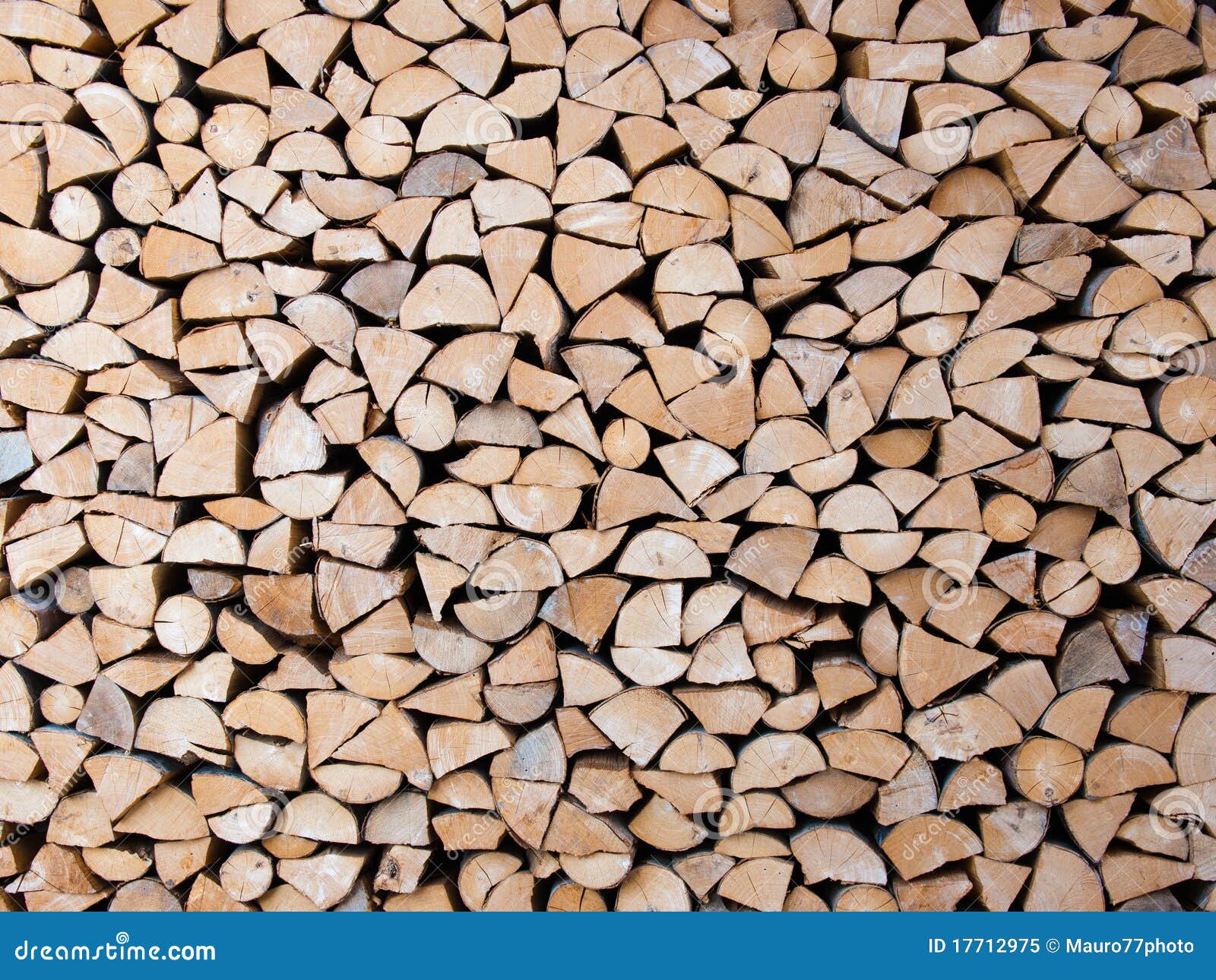 Stapel van boomstammen stock afbeelding. Image of winter - 17712975