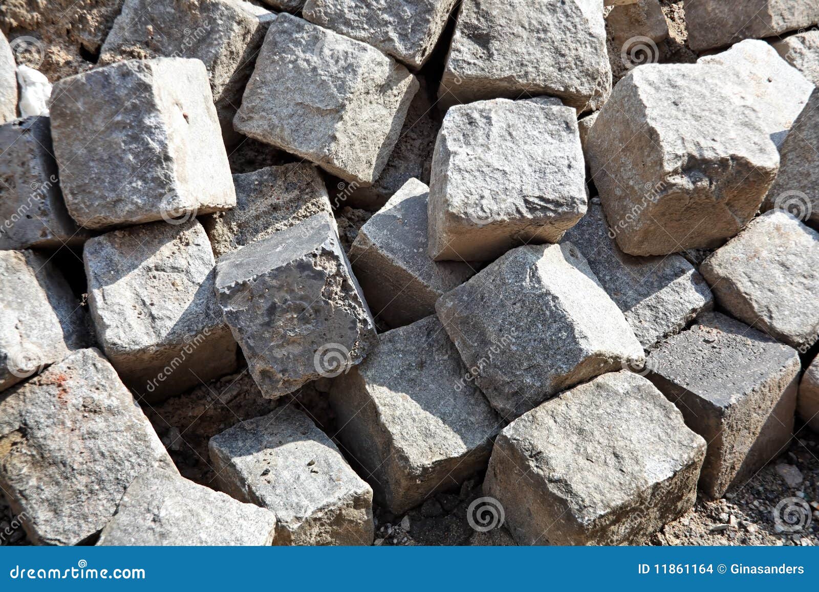 Stapel van Keien stock foto. Image of allegaartje, inzameling - 11861164