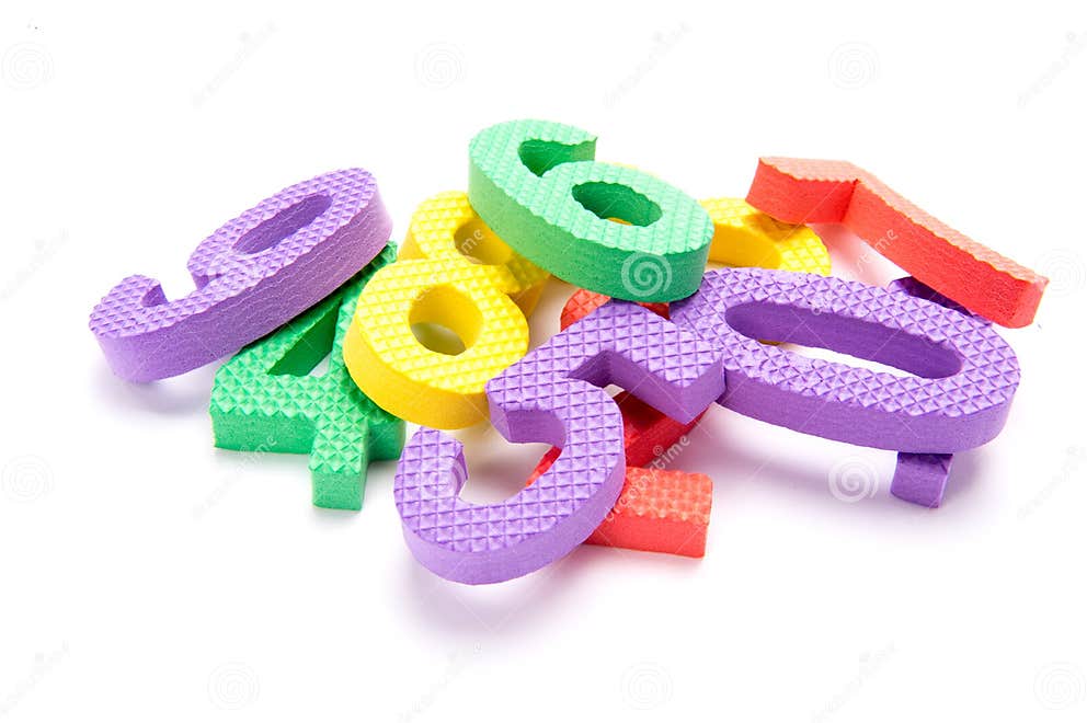 Stapel von Zahlen! stockbild. Bild von mathematisch, nahaufnahme - 31351953