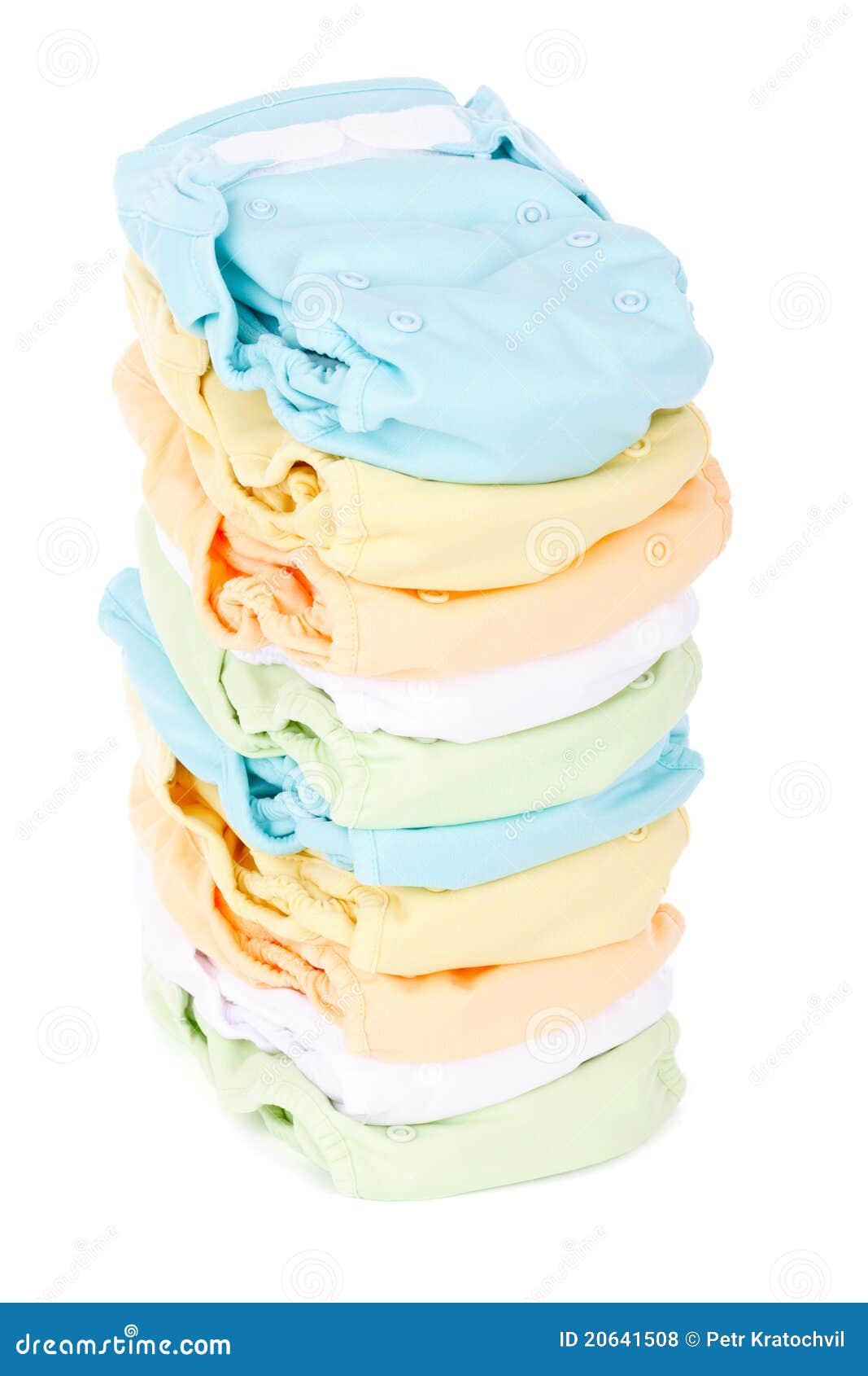 Stapel Windeln stockfoto. Bild von hygienisch, windel - 20641508