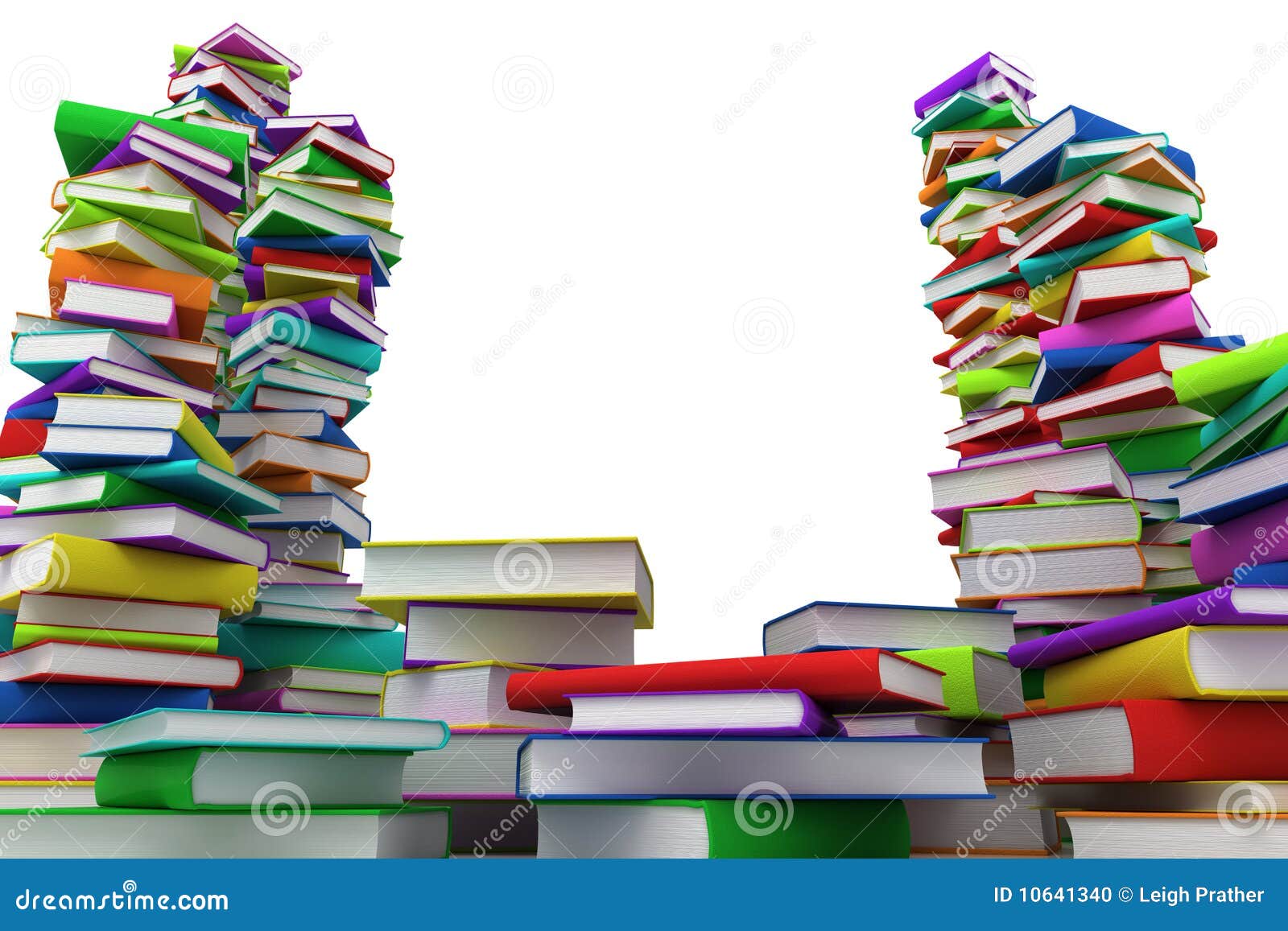 Stapels Boeken Stock Foto - Afbeelding: 10641340