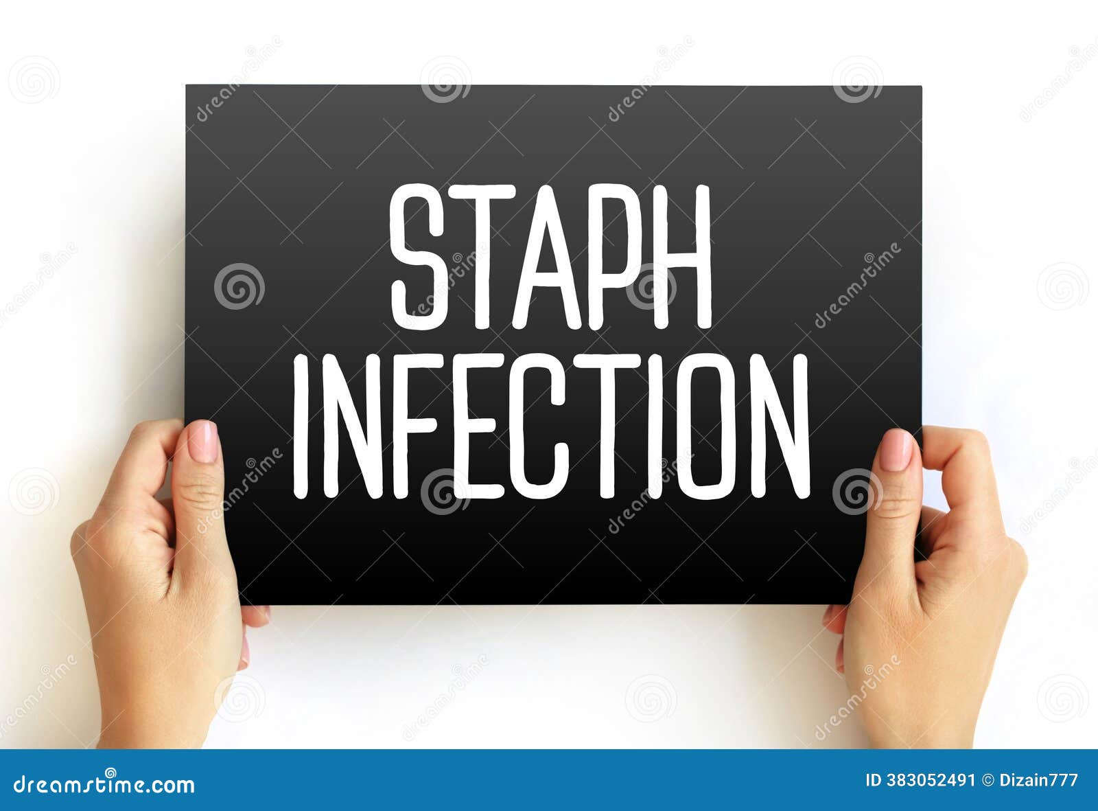Staph Word Written On Wooden Blocks And Stethoscope On Light Blue ...