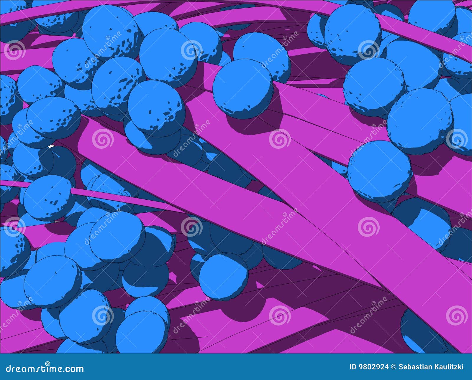 Staphylococcus Vector Illustration | CartoonDealer.com #9802924