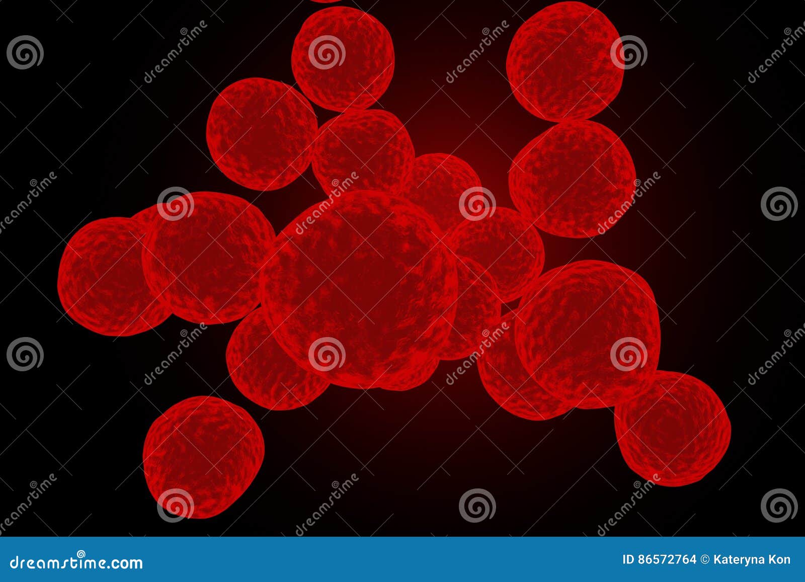 Staphylococcus Aureus Bacteria Stock Illustration - Illustration of ...