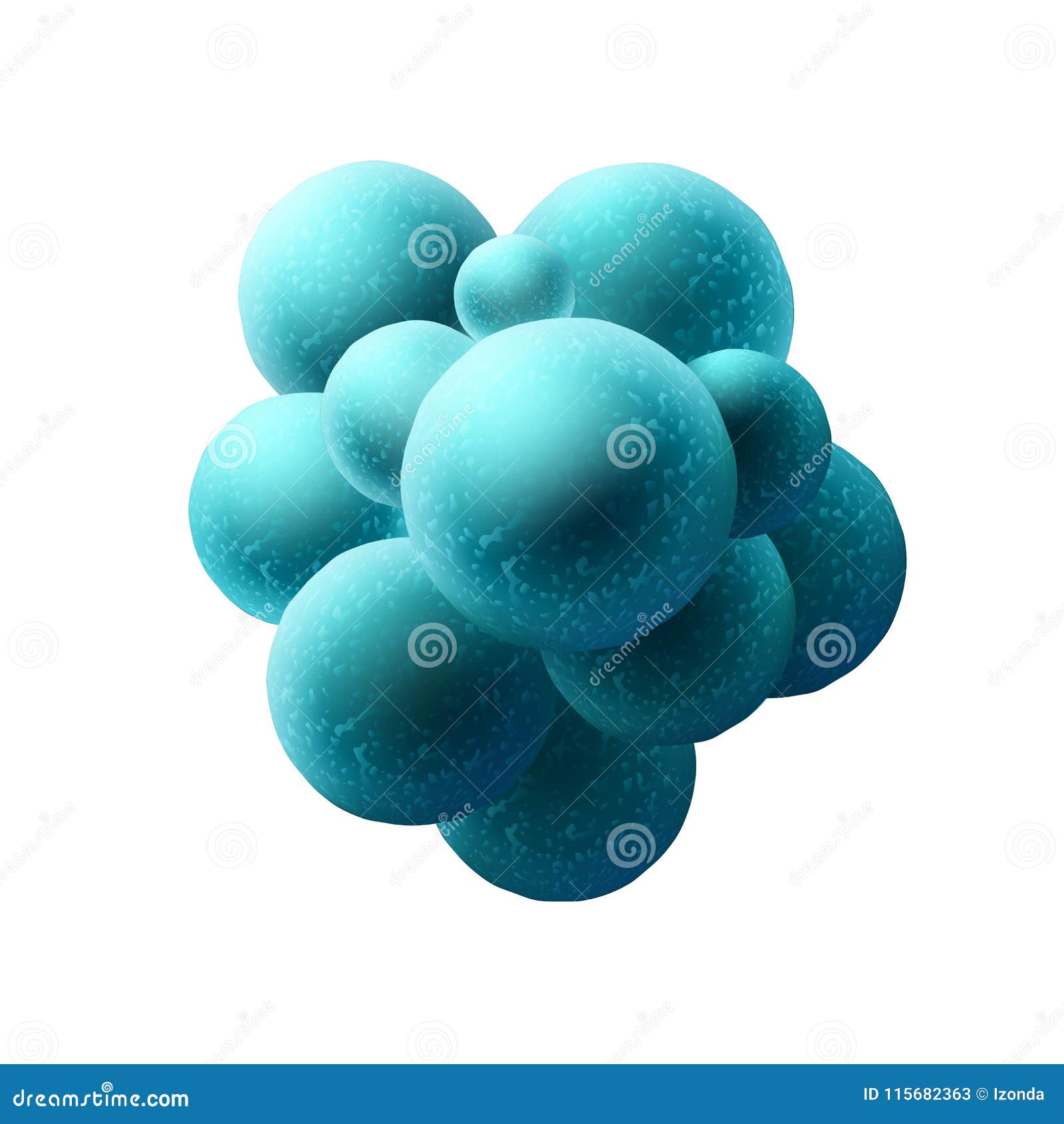 Staphylococcus Aureus Bacteria Stock Vector - Illustration of ...