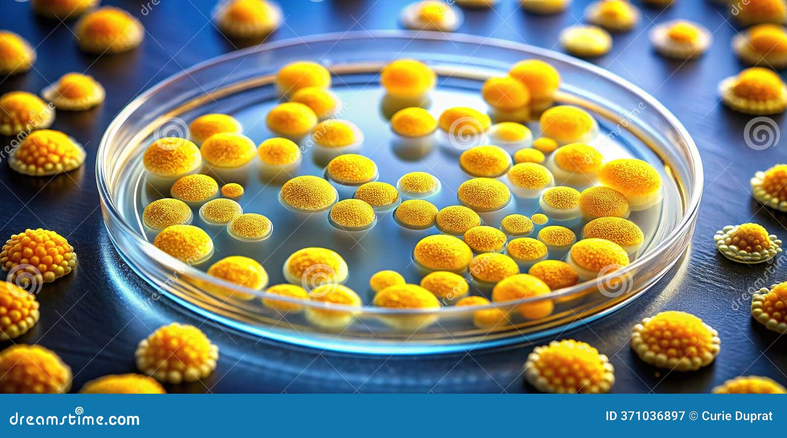 Staphylococcus (staph) Is A Group Of Bacteria Under The Microscope. 3d ...