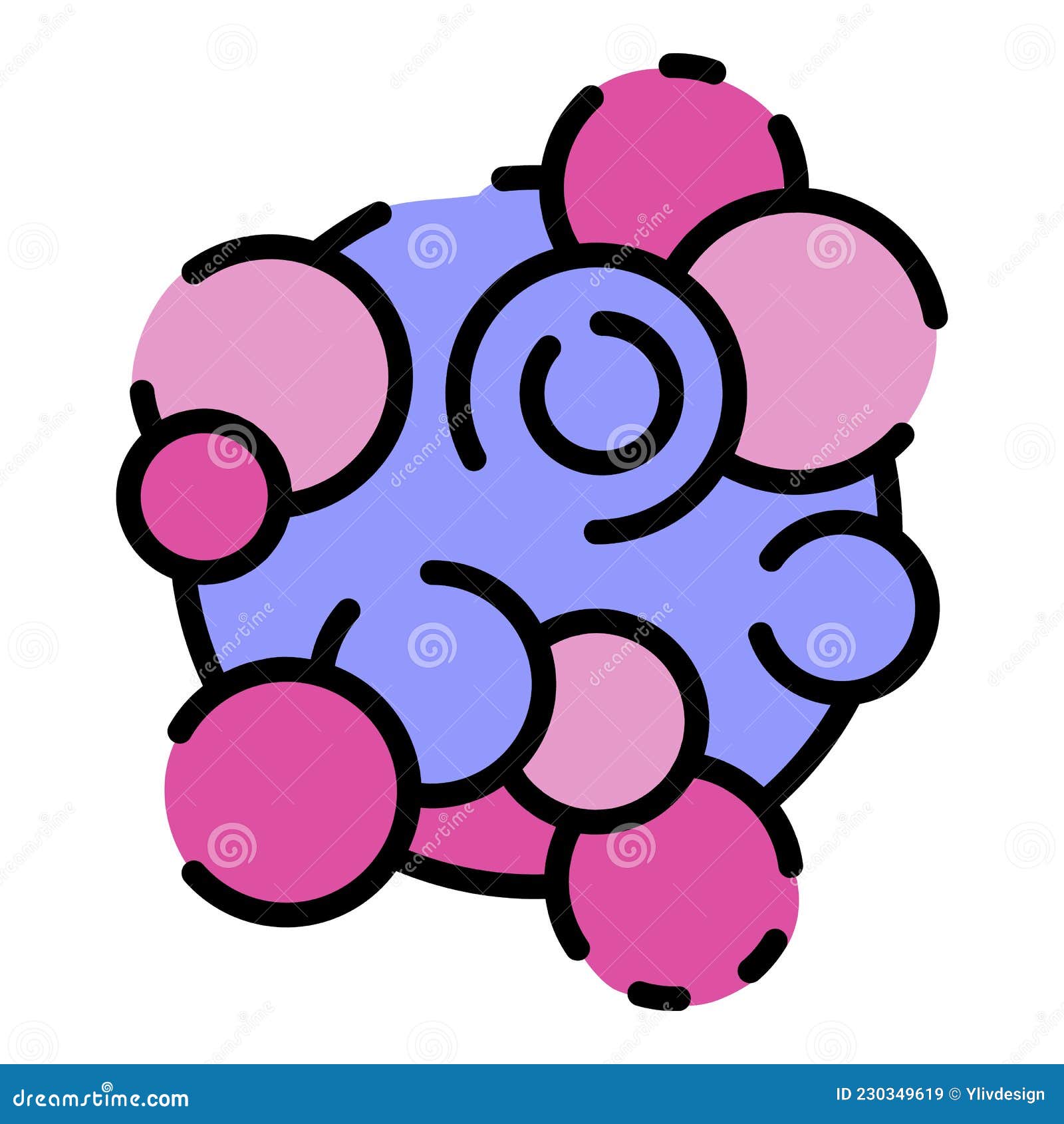 Staphylococcus Reproduction Icon Color Outline Vector Stock Vector ...