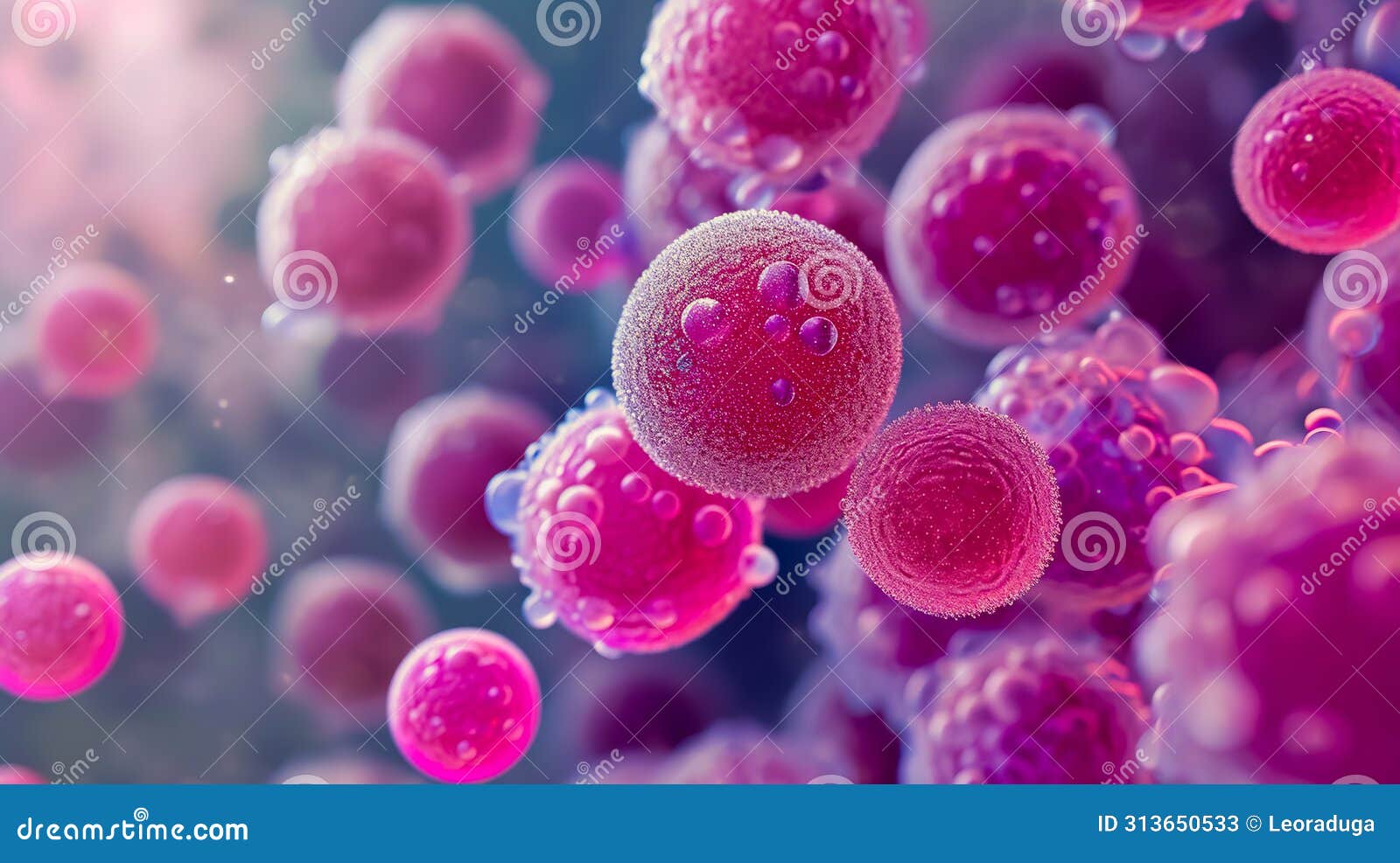 Staphylococcus (staph) Is A Group Of Bacteria Under The Microscope. 3d ...