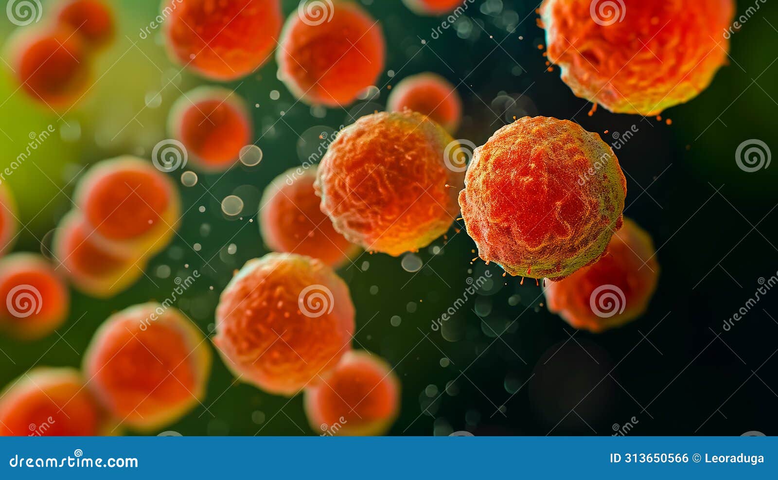 Staphylococcus (staph) Is A Group Of Bacteria Under The Microscope. 3d ...