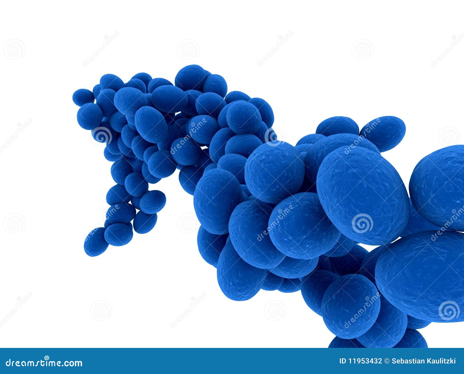 Staphylocoque illustration stock. Illustration du microscopique - 11953432