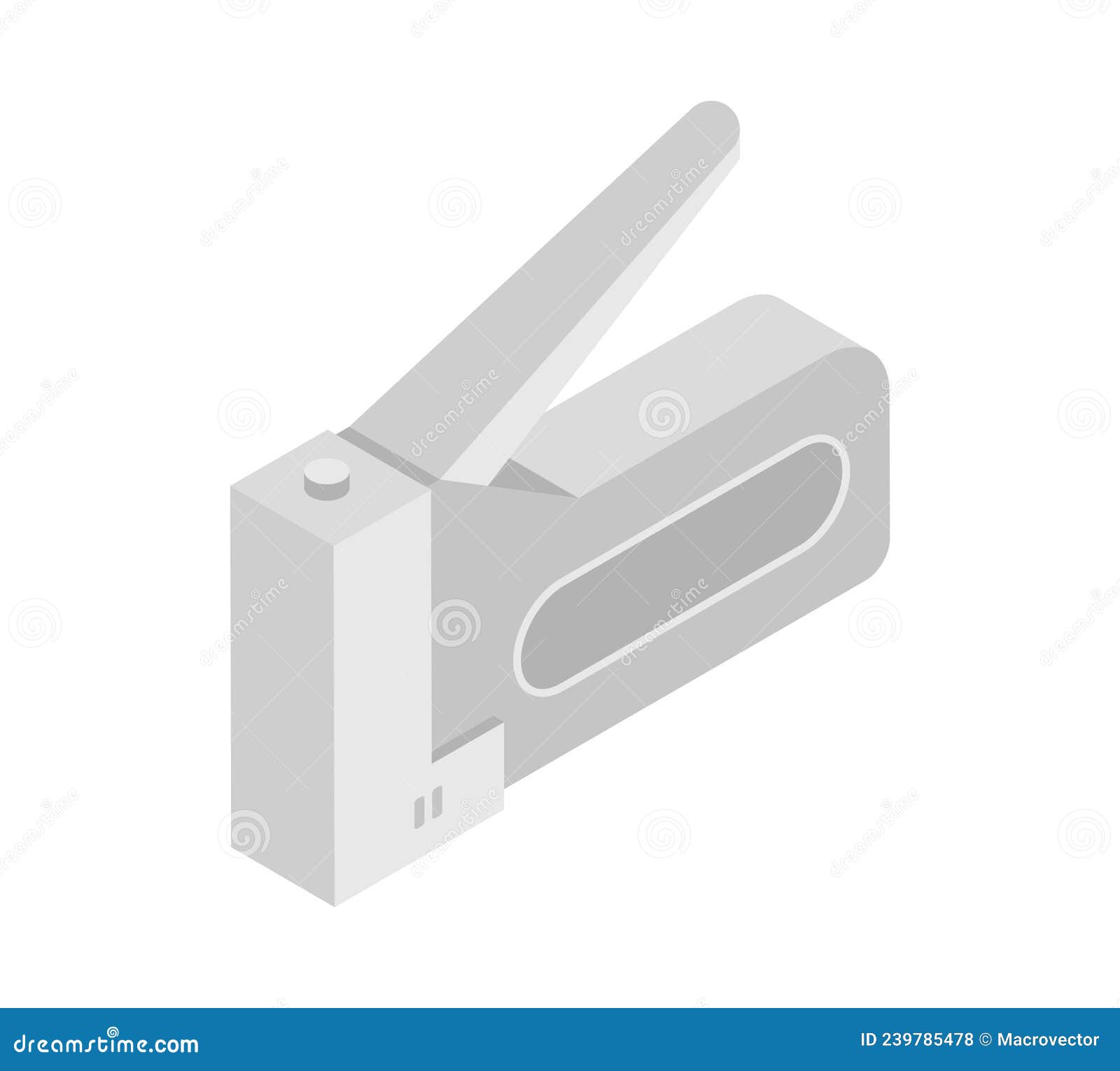 Staple Gun Icon stock vector. Illustration of concept - 239785478