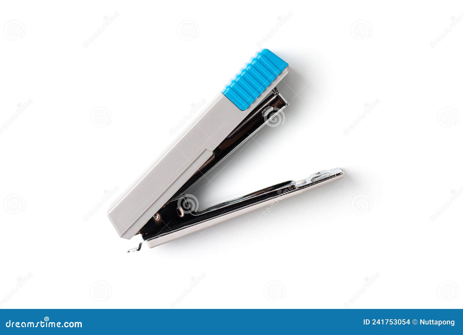 Staple Isolated on White Background. Object Picture for Graphic ...