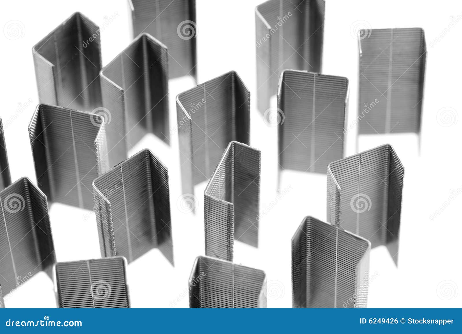 Staple strips stock photo. Image of black, metal, strip - 6249426