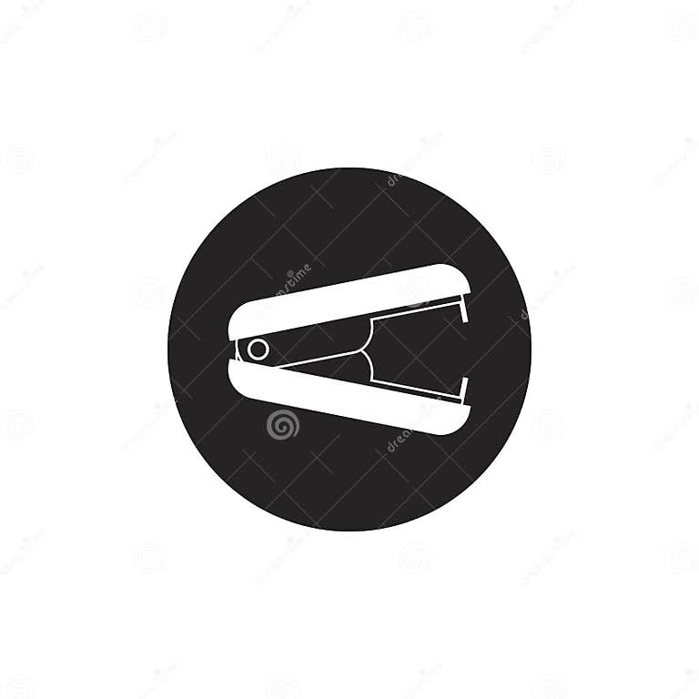 Staple tool icon stock vector. Illustration of steel - 257553567