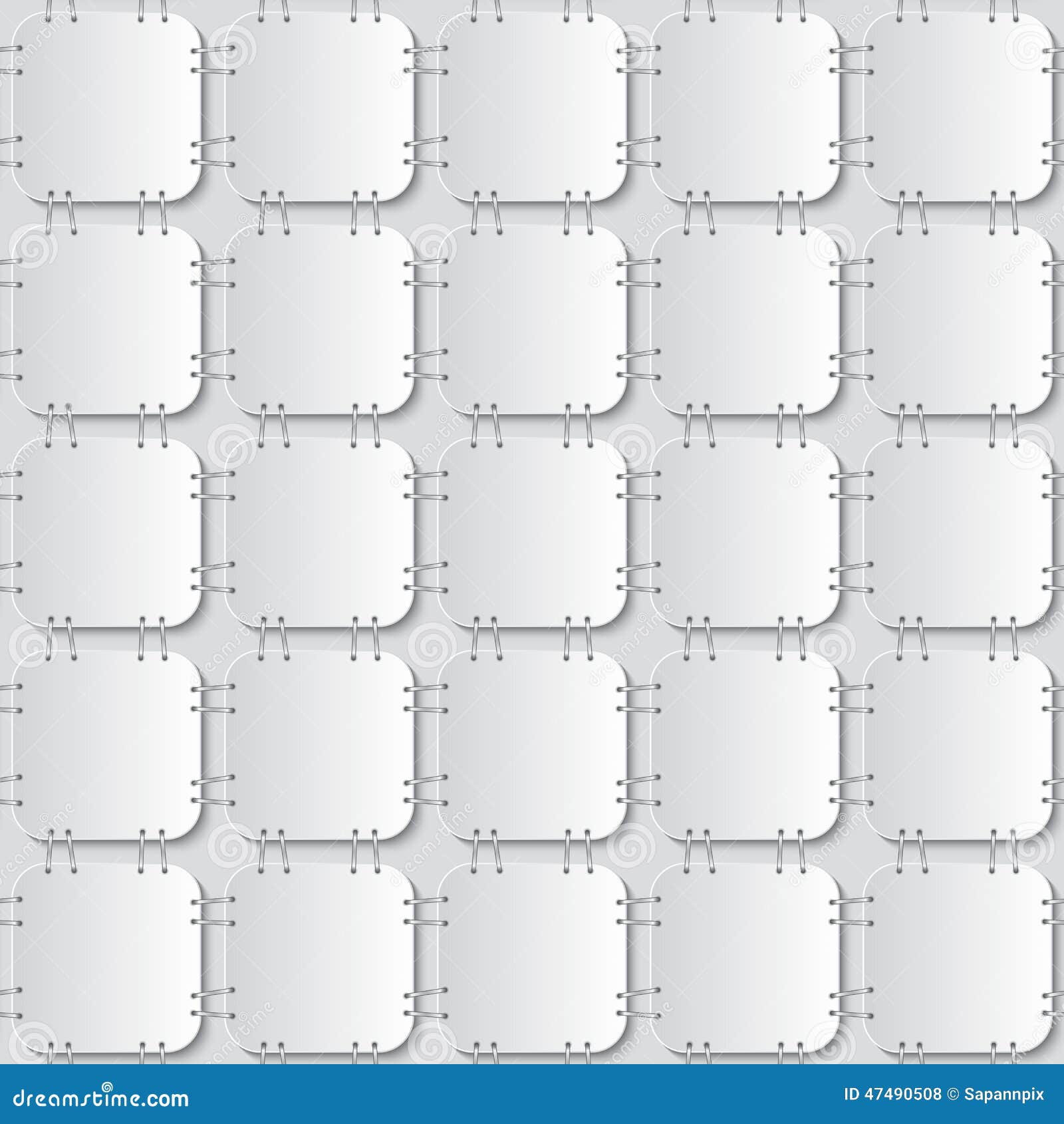 Stapled Papers Seamless Pattern Stock Vector - Illustration of ...