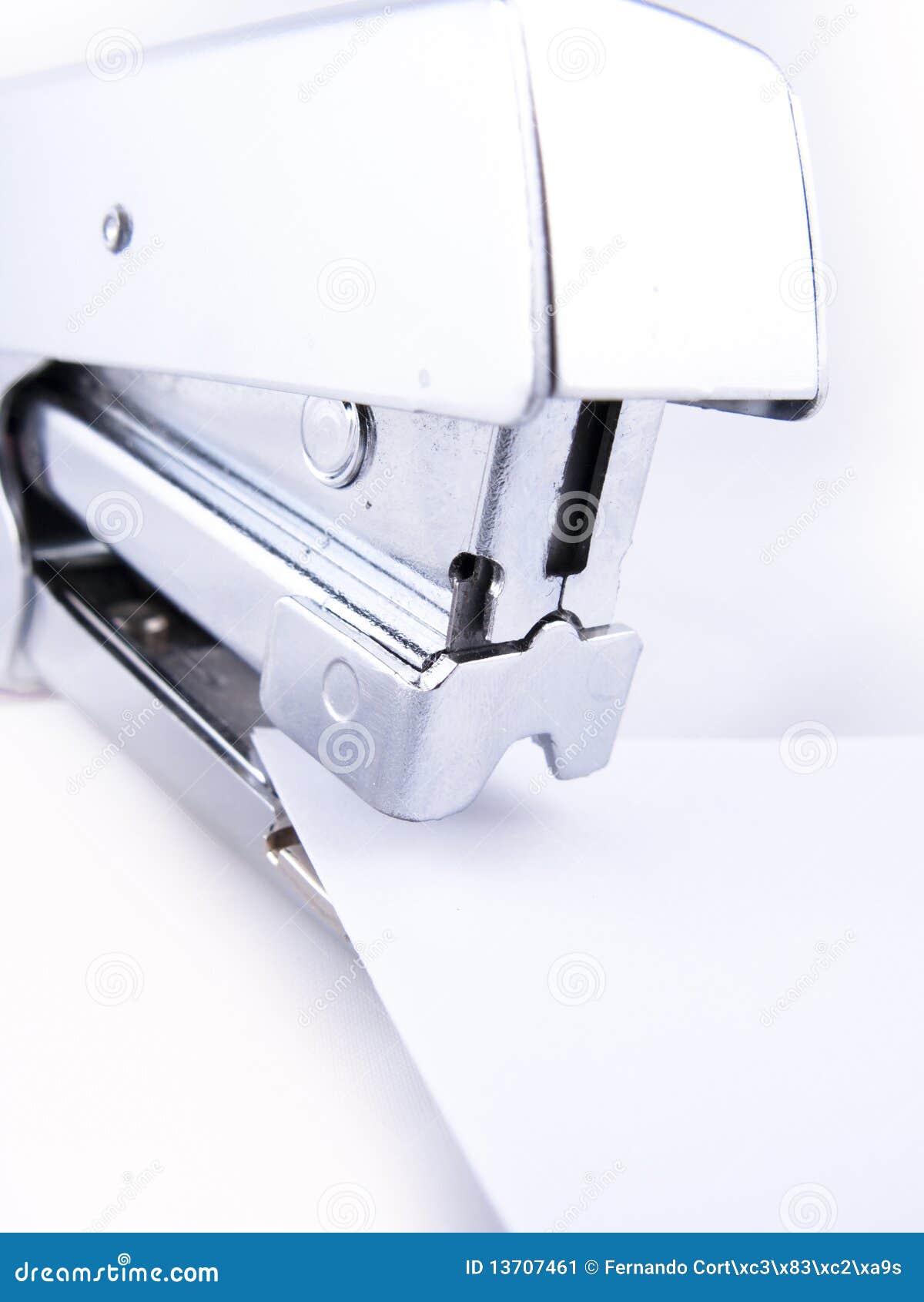 Stapler stock image. Image of education, equipment, white - 13707461