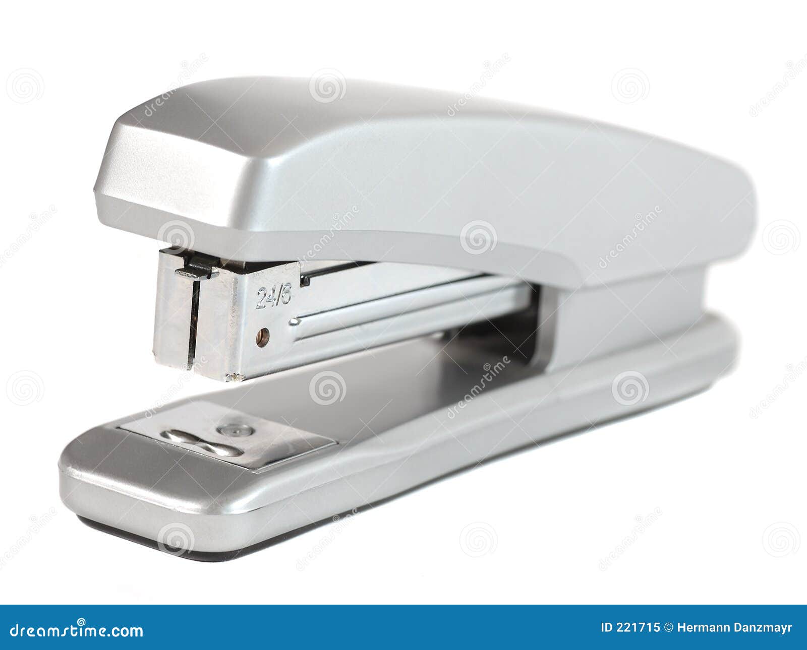 Stapler stock image. Image of silver, metal, attach, stapler - 221715