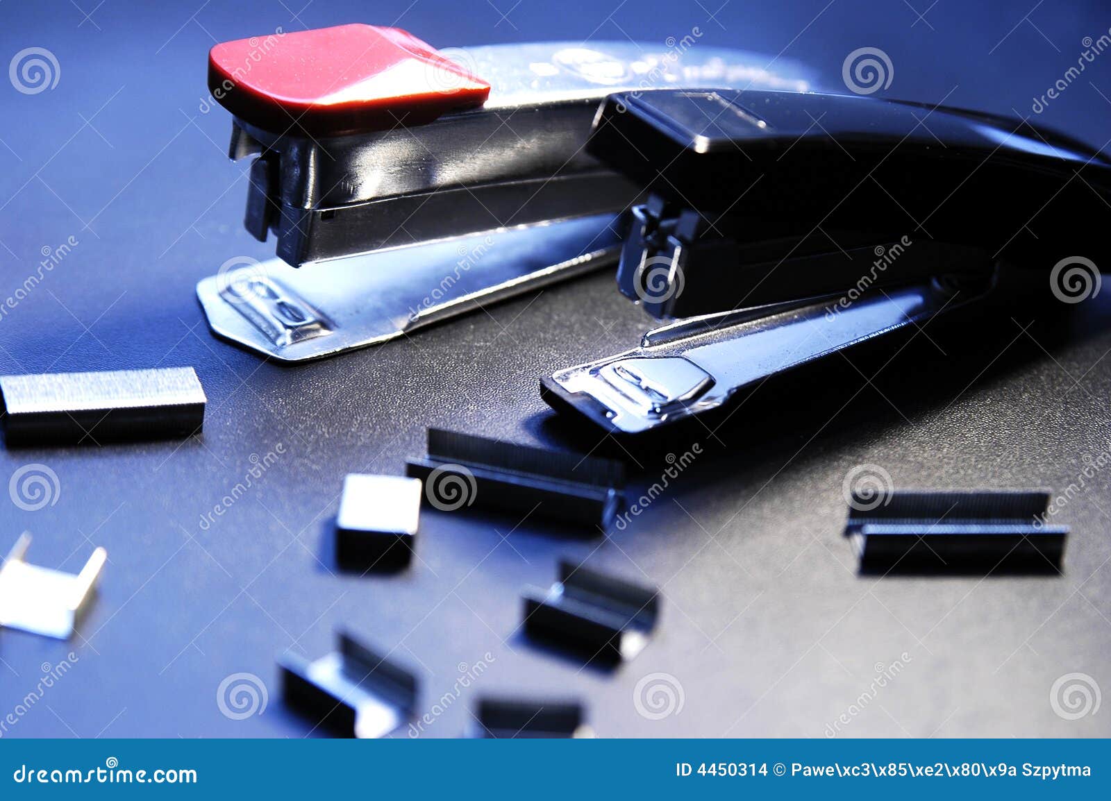 Stapler stock photo. Image of metal, organization, papers - 4450314