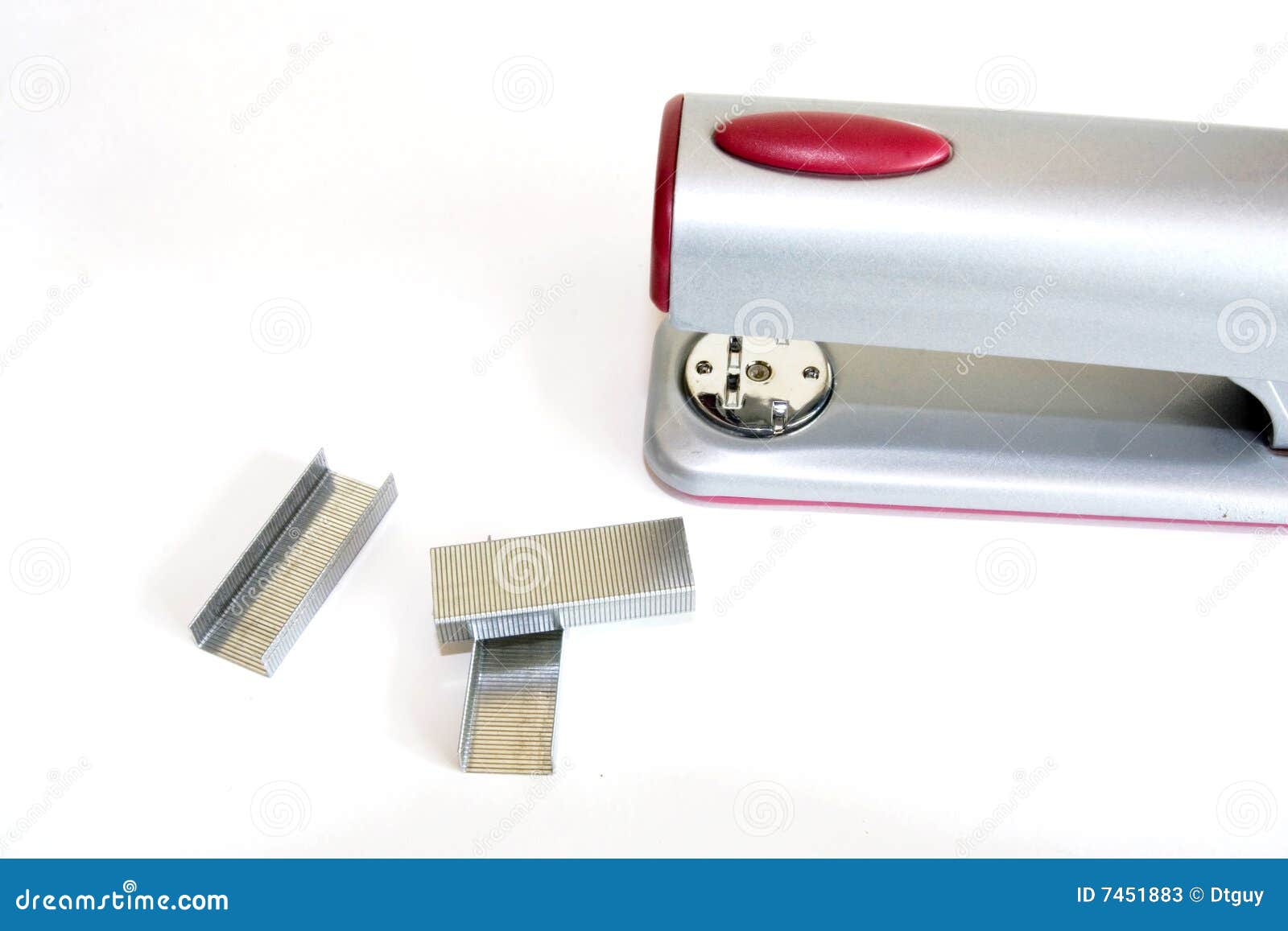 Stapler stock image. Image of isolated, background, fastener - 7451883