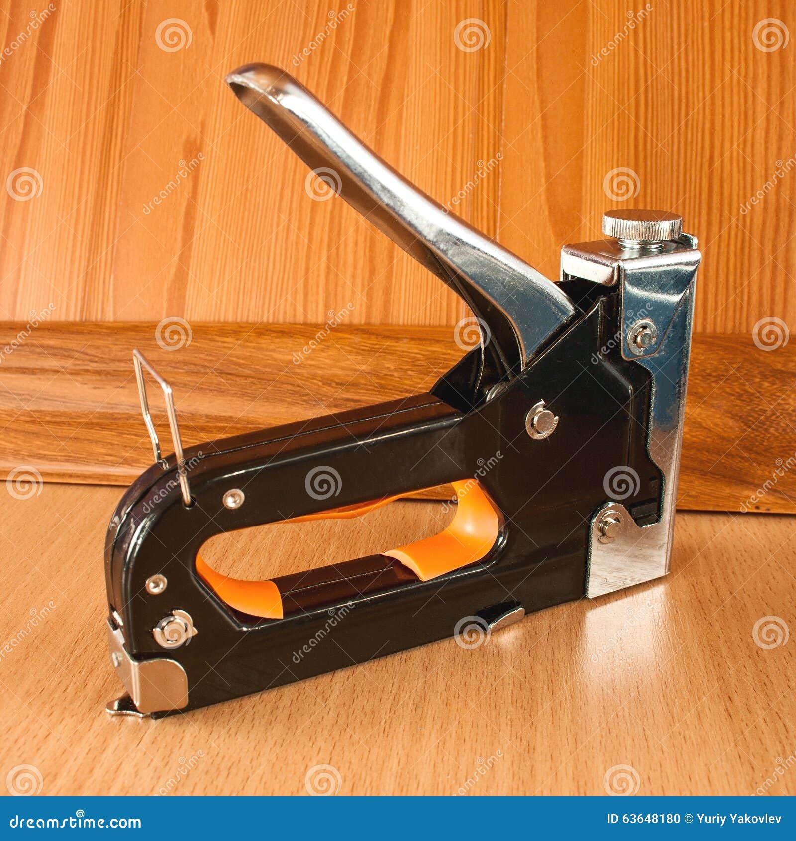 Stapler, Fastening Sheet Materials Stock Photo - Image of improvement ...
