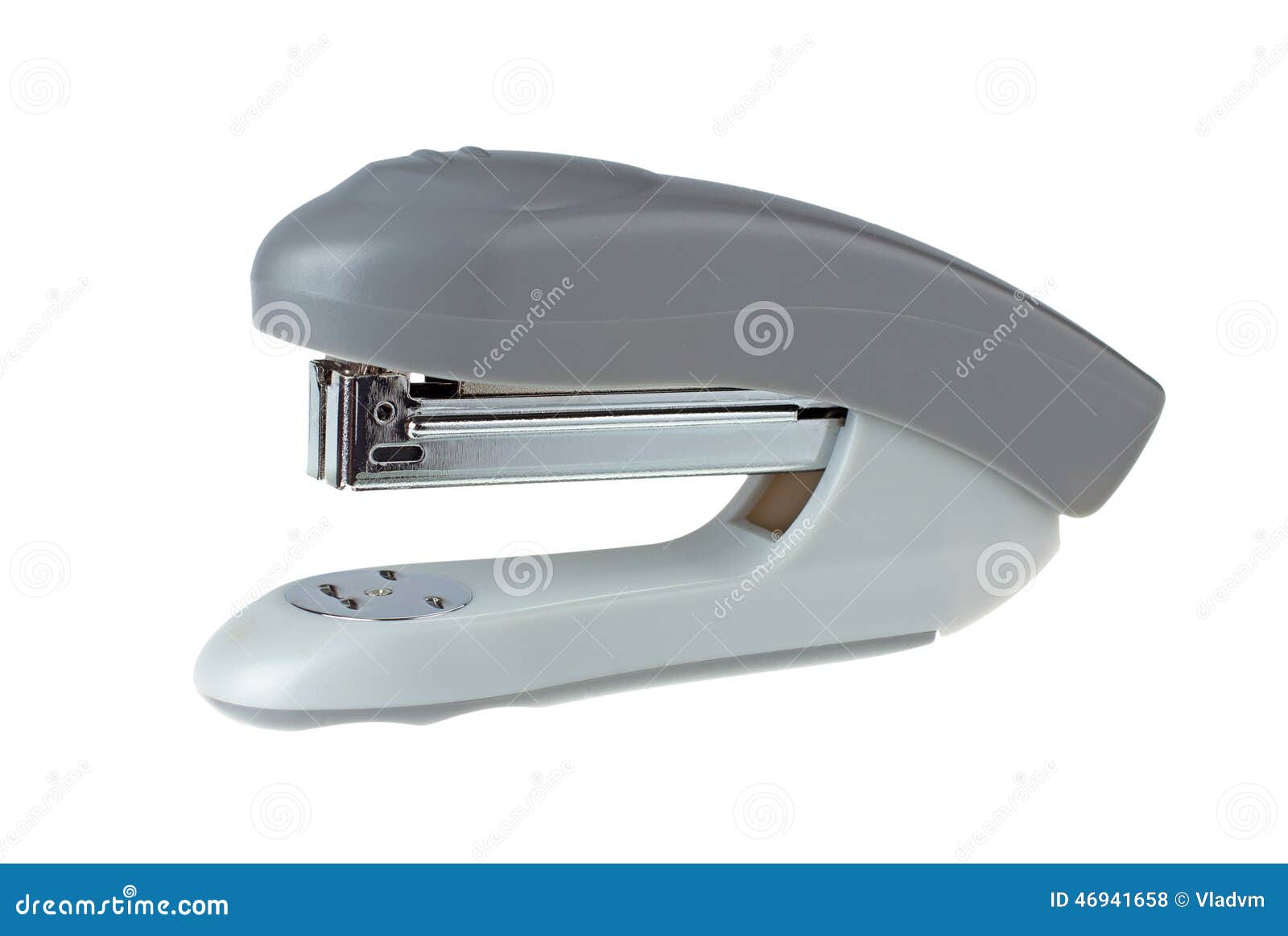 Stapler gray stock photo. Image of tools, stapler, close - 46941658