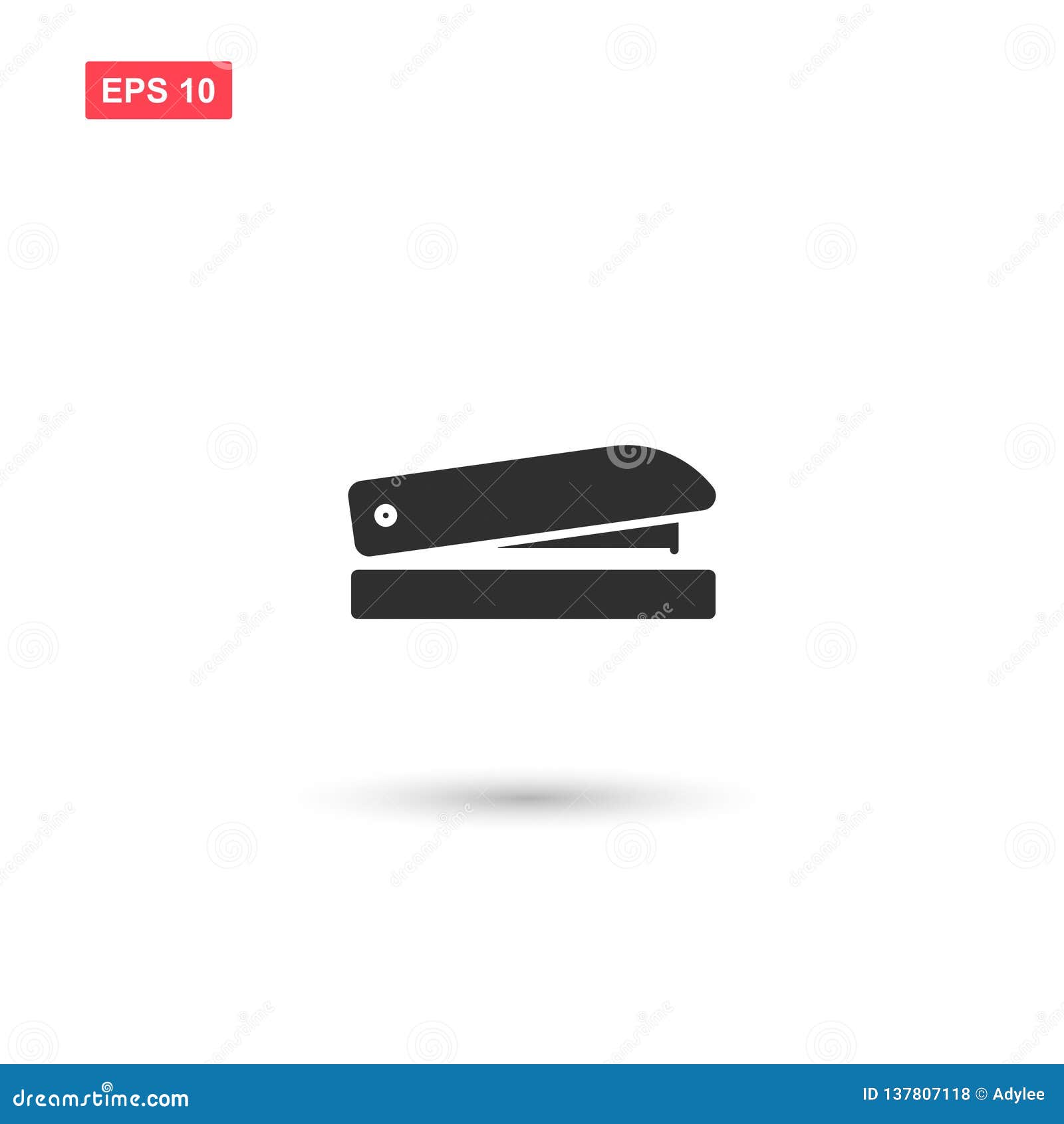 Stapler Icon Vector Design Isolated 2 Stock Vector - Illustration of ...