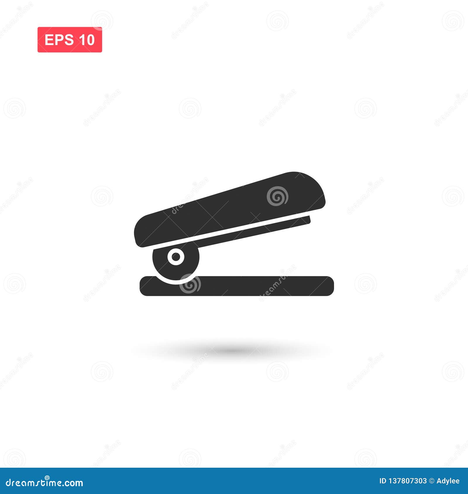 Stapler Icon Vector Design Isolated 5 Stock Vector - Illustration of ...