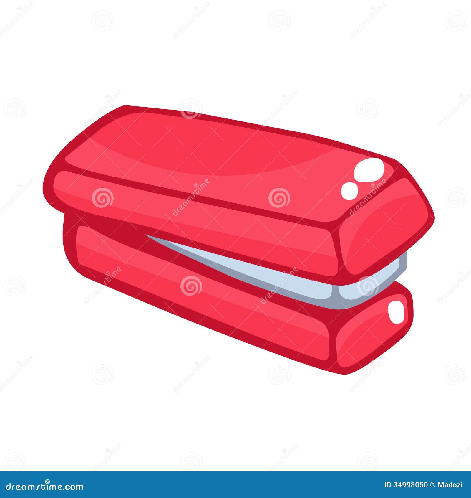 Stapler Isolated Illustration | CartoonDealer.com #34998050