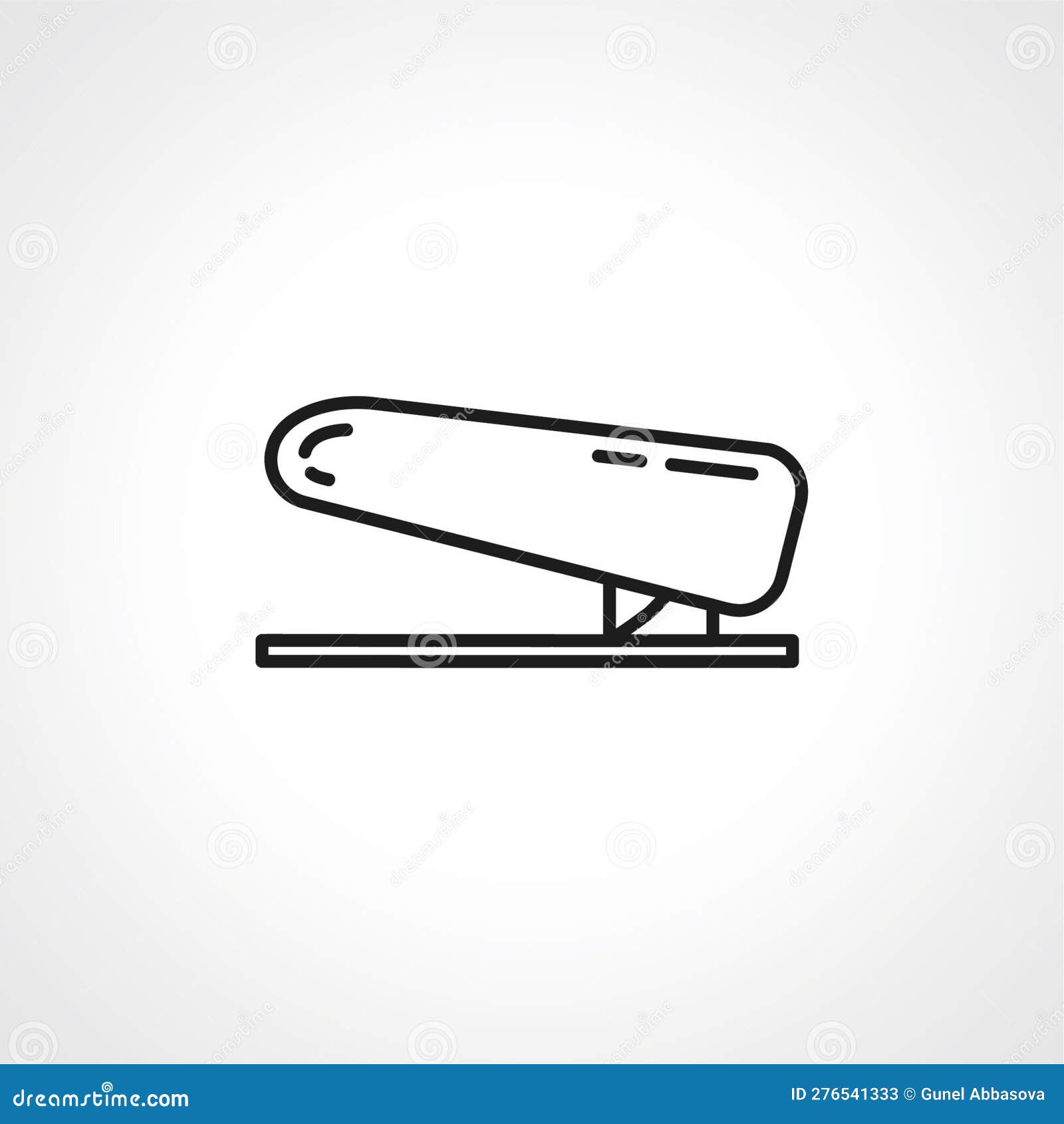 Stapler Line Icon. Stapler Icon Stock Vector - Illustration of machine, stroke: 276541333