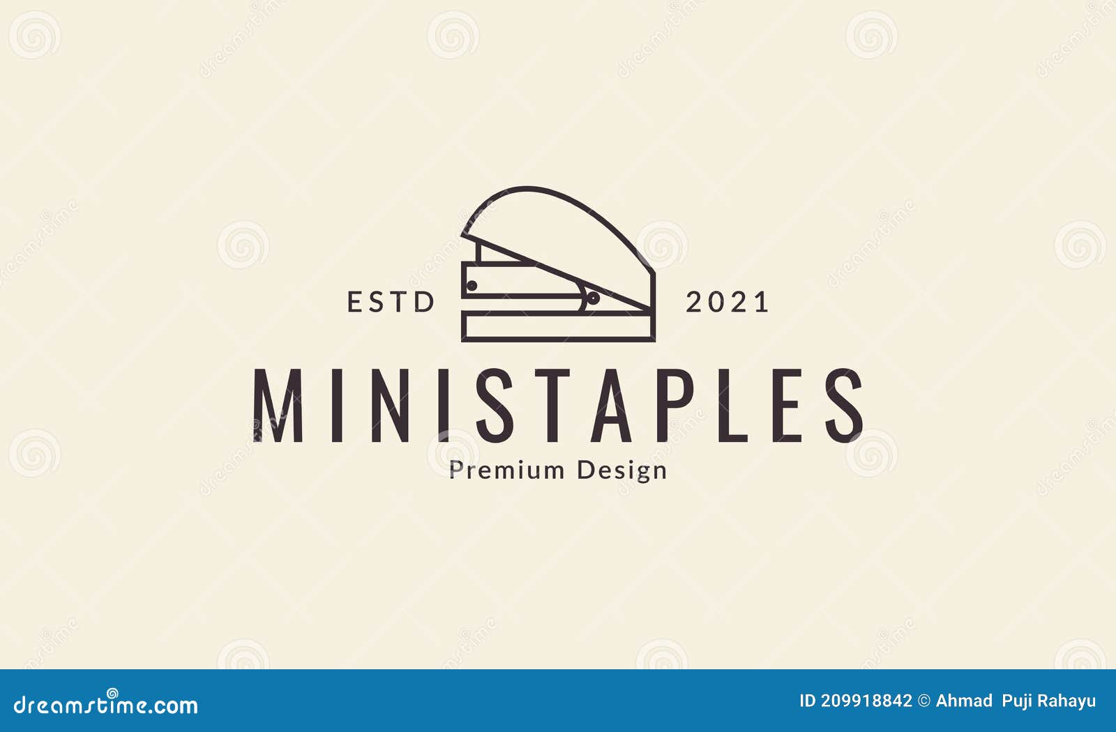Stapler Lines Logo Symbol Vector Icon Graphic Design Illustration Stock ...