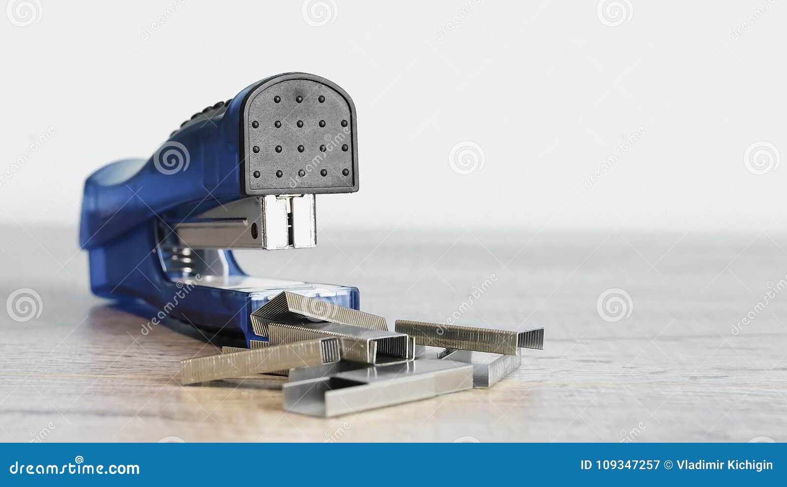 Stapler For Office Work On The Table. Stationery Item. Office Su Stock ...