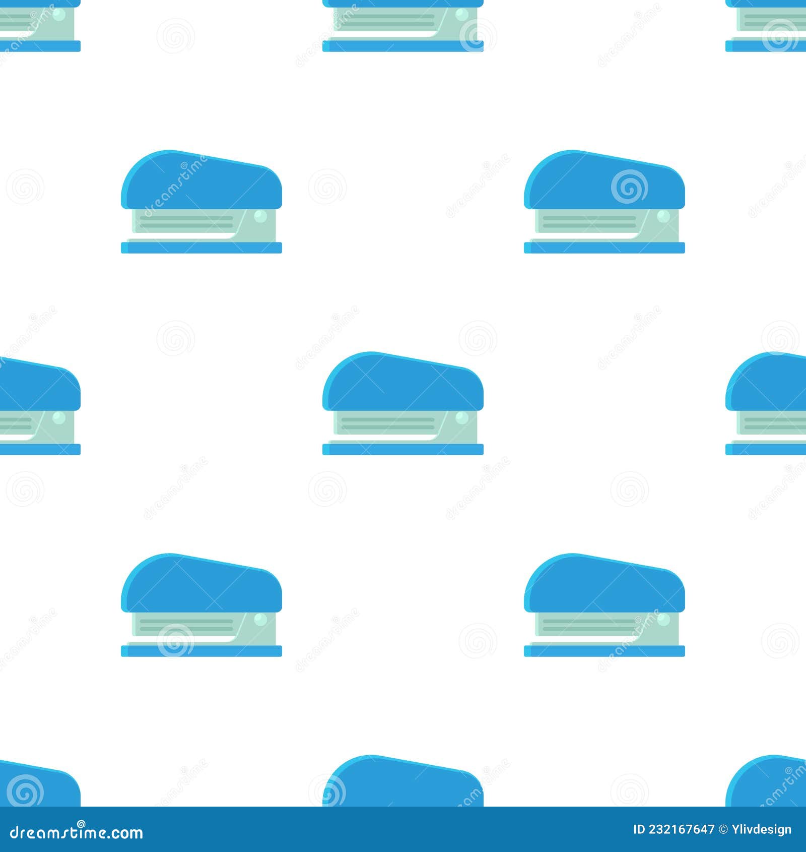 Stapler Pattern Seamless Vector Stock Vector - Illustration of creative ...