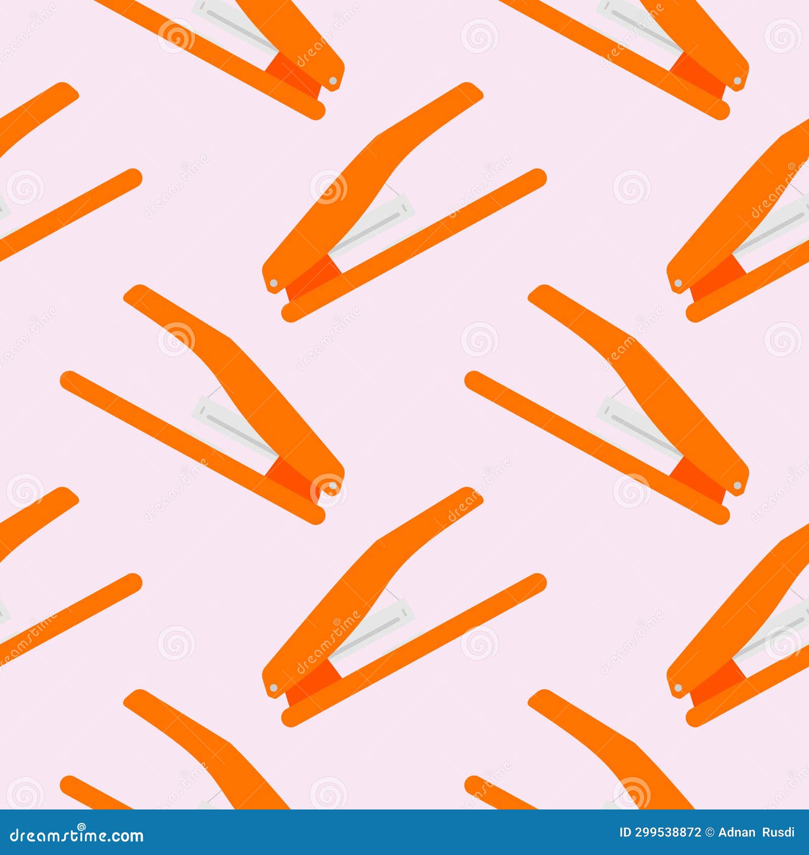 Stapler Seamless Pattern Vector Illustration. Suitable for Backgrounds ...