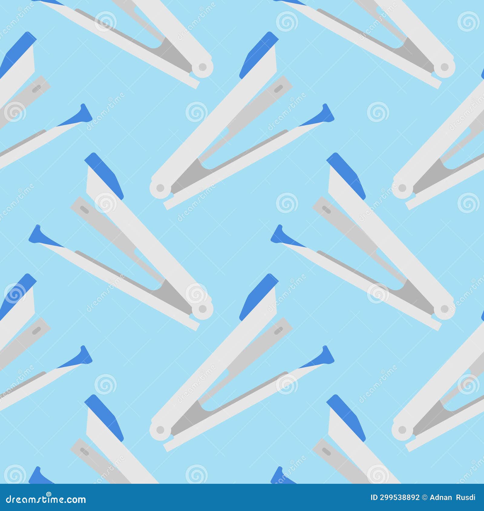 Stapler Seamless Pattern Vector Illustration. Suitable for Backgrounds ...