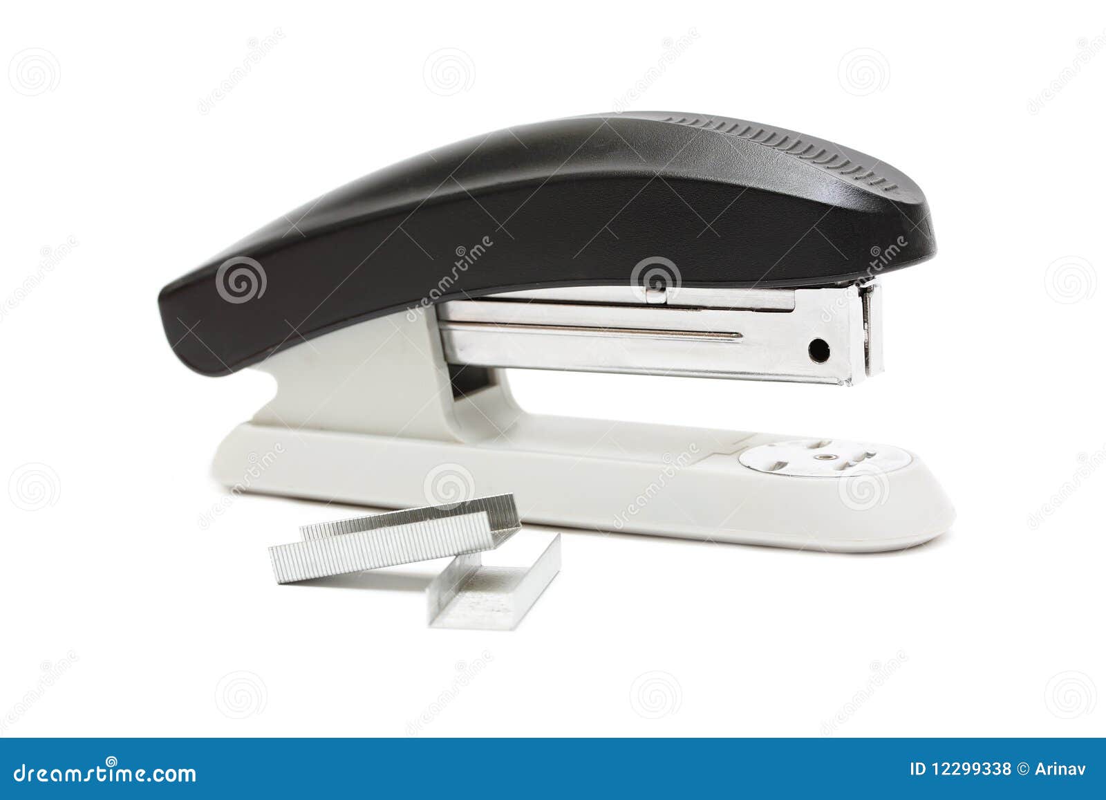 Stapler and staples stock photo. Image of objects, pattern - 12299338