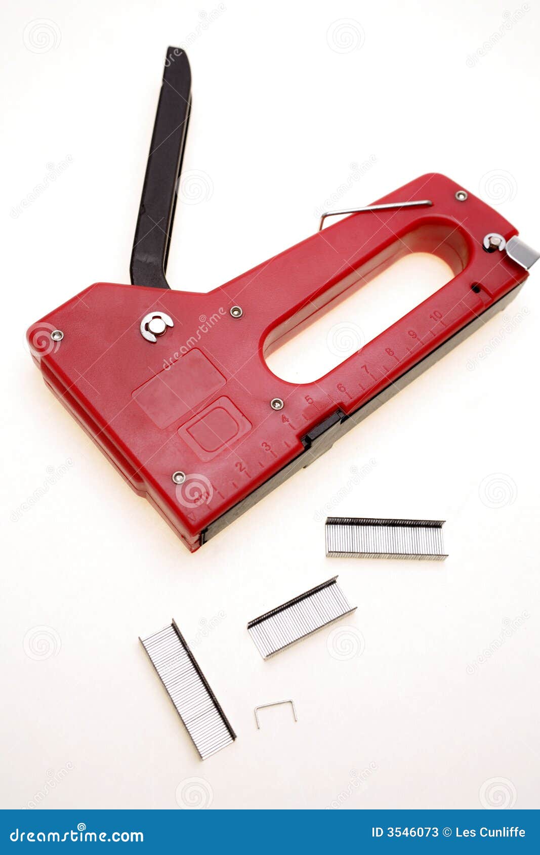 Stapler & staples stock image. Image of office, work - 3546073