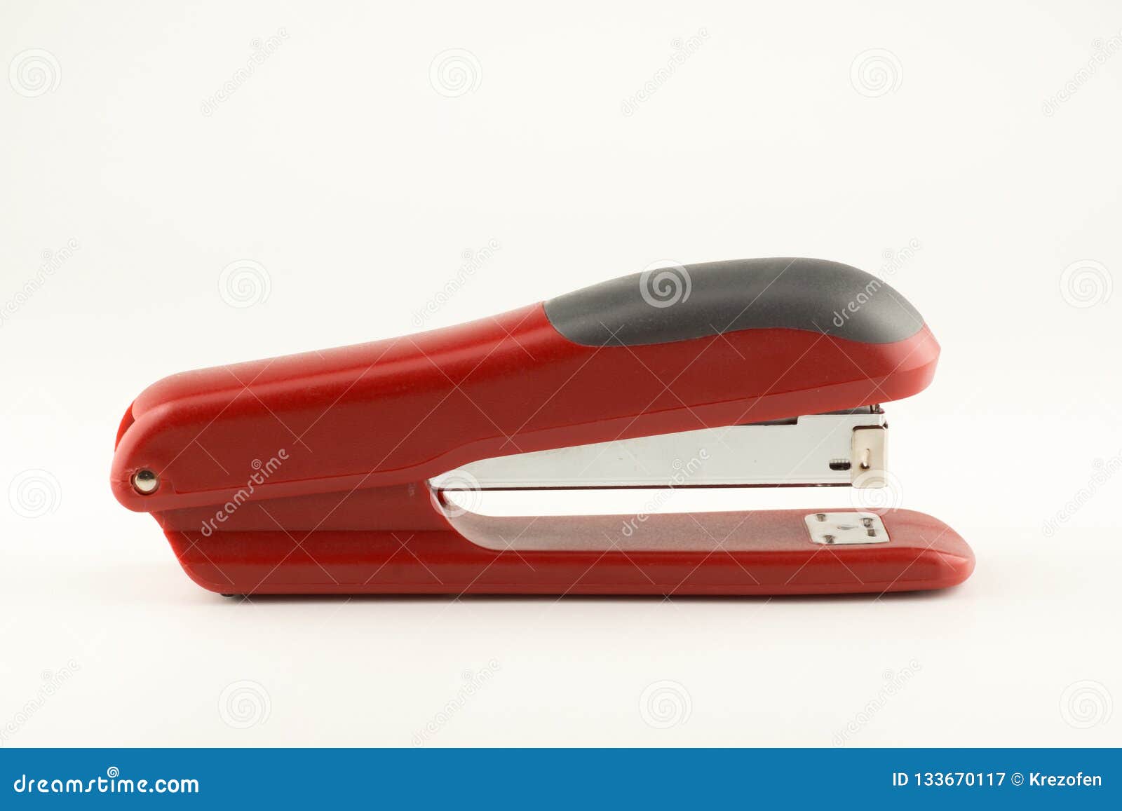 Stapler for Stapling Papers on a Table Stock Image - Image of paperwork ...