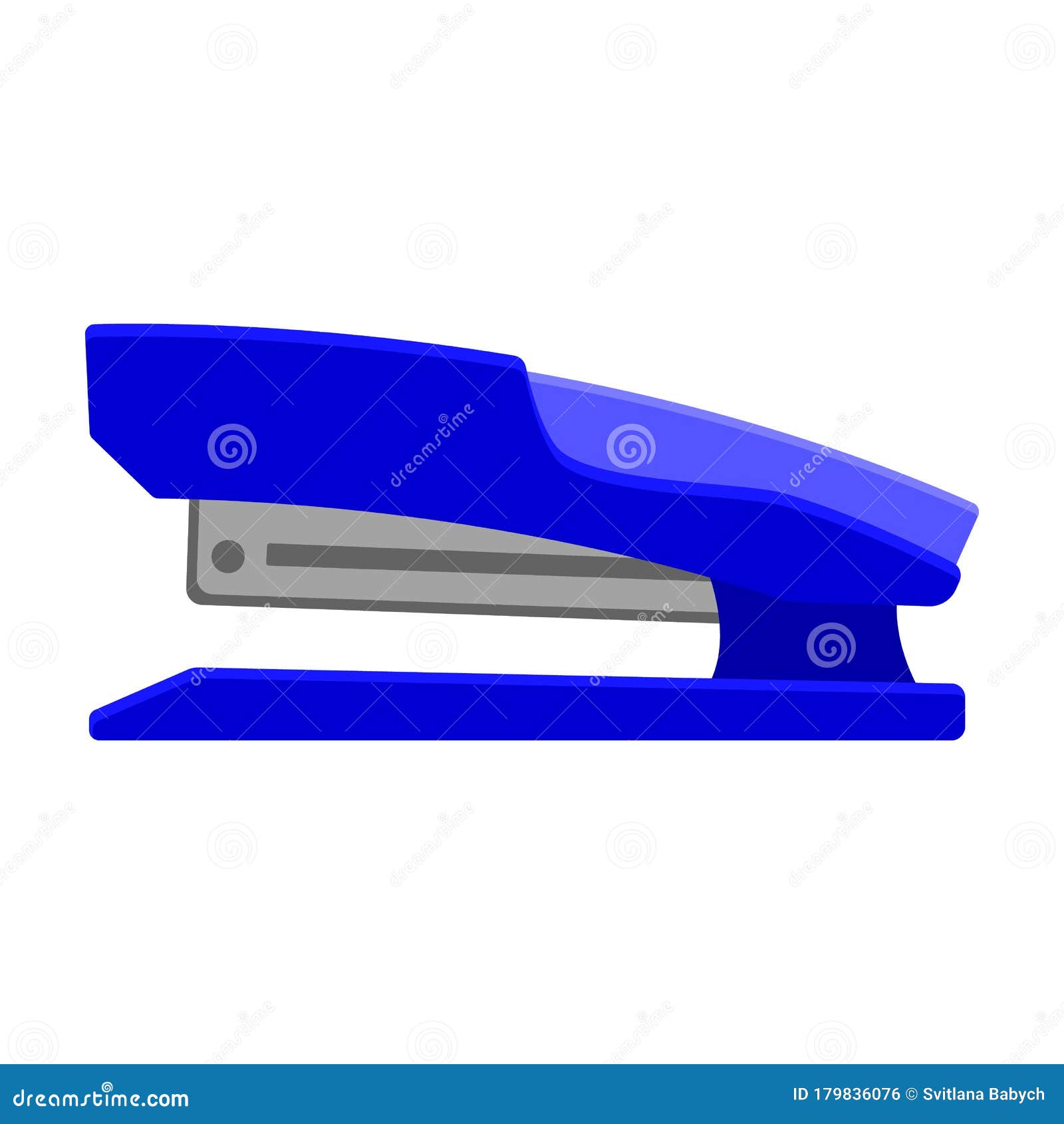 Stapler Vector Icon.Cartoon Vector Icon Isolated on White Background ...