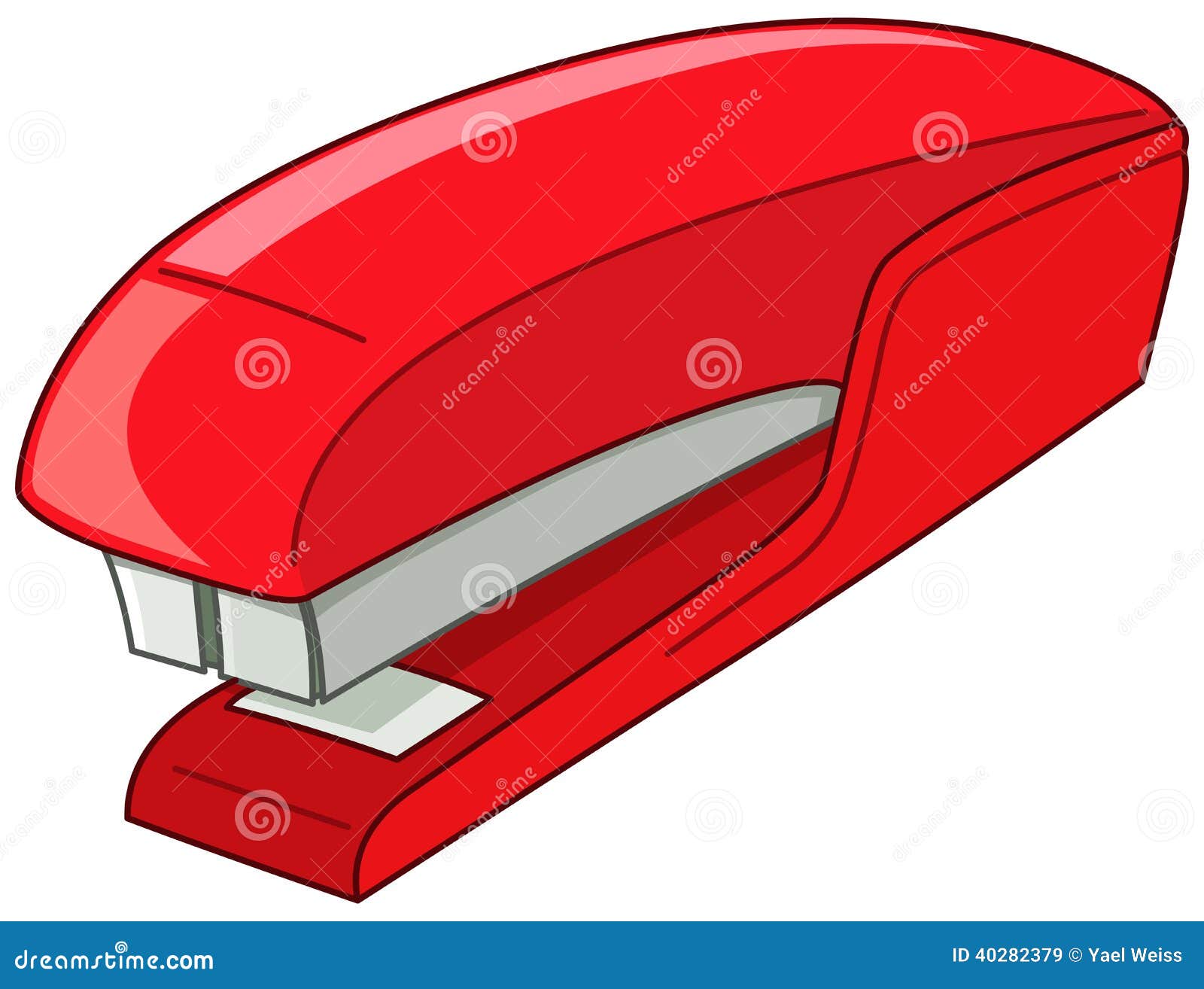 Stapler stock vector. Illustration of paperwork, education - 40282379