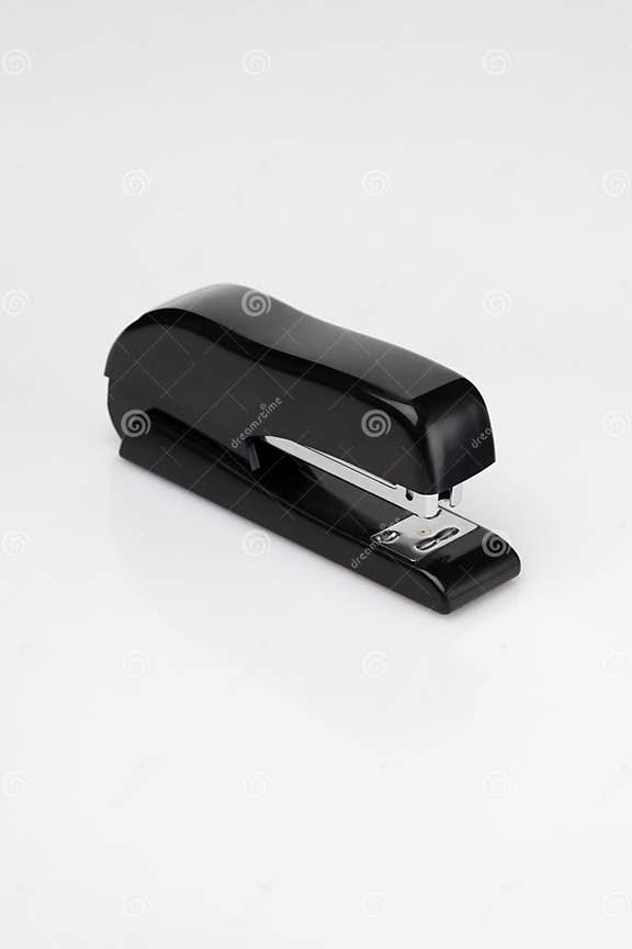 Stapler on White Background Stock Photo - Image of school, black: 14303360