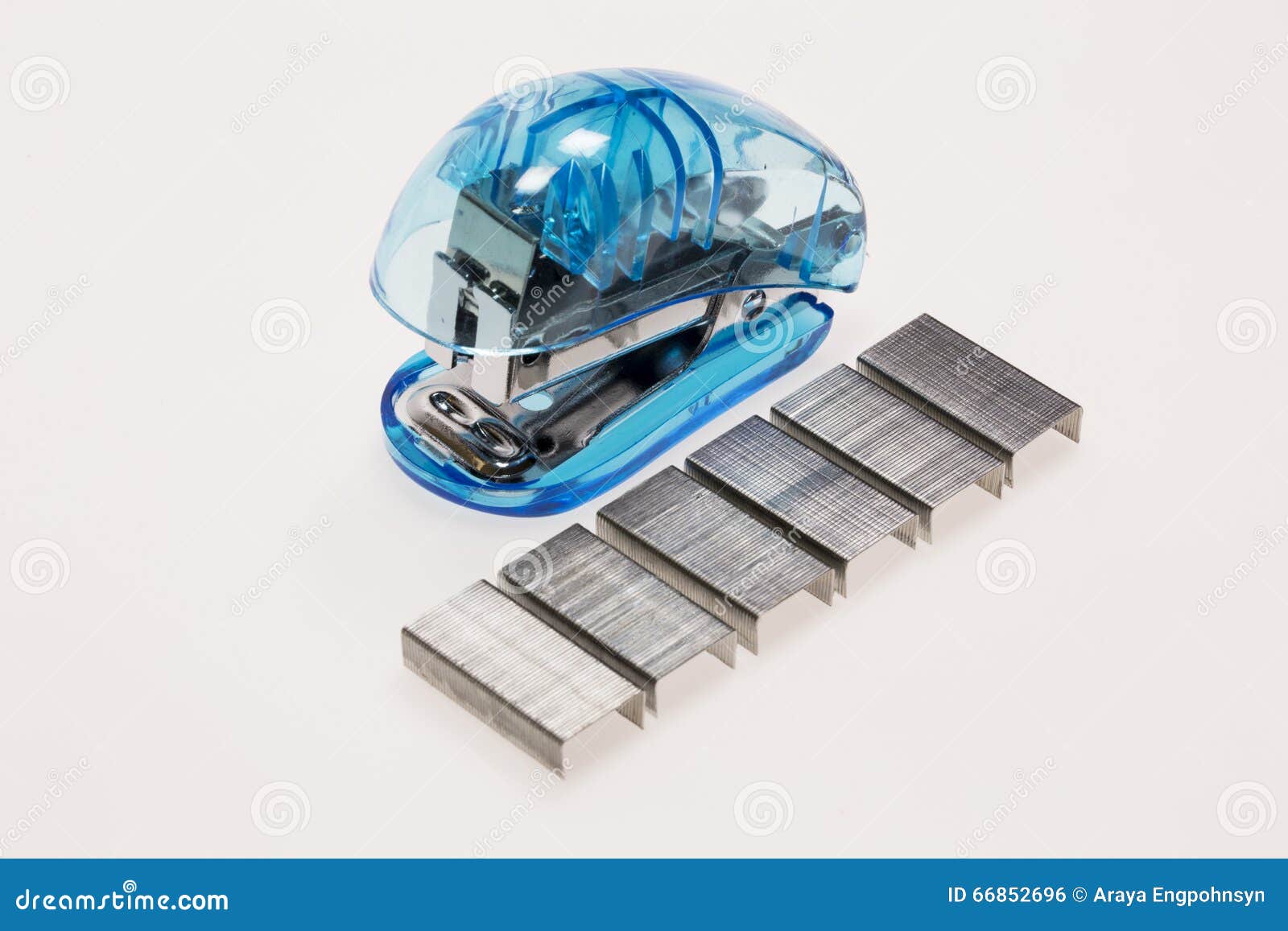 Stapler and Wire stock photo. Image of equipment, white - 66852696
