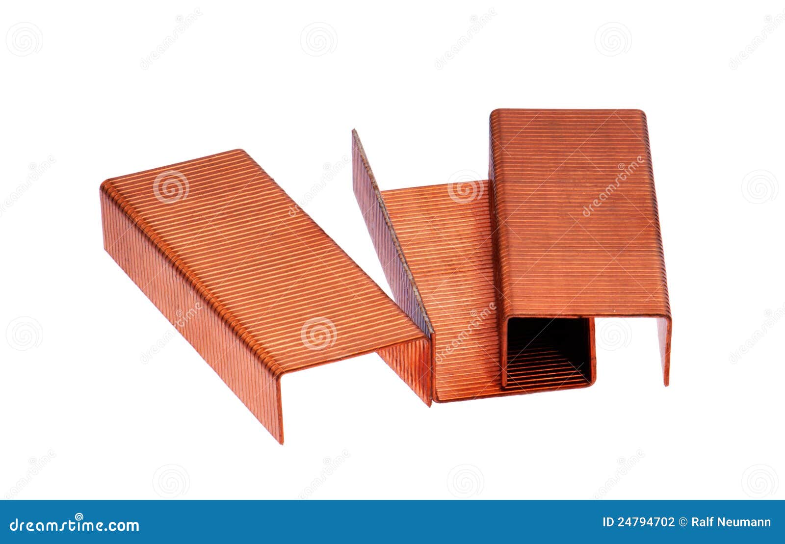 Staples stock photo. Image of copper, steel, join, metal - 24794702