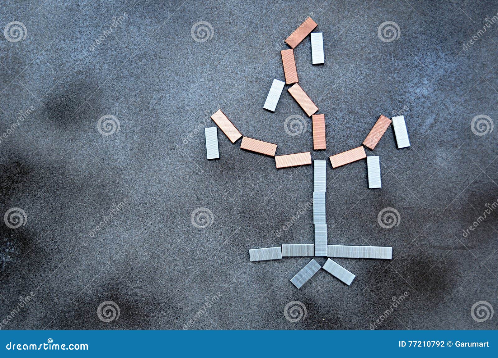 Staples stock photo. Image of metallic, silver, wires - 77210792