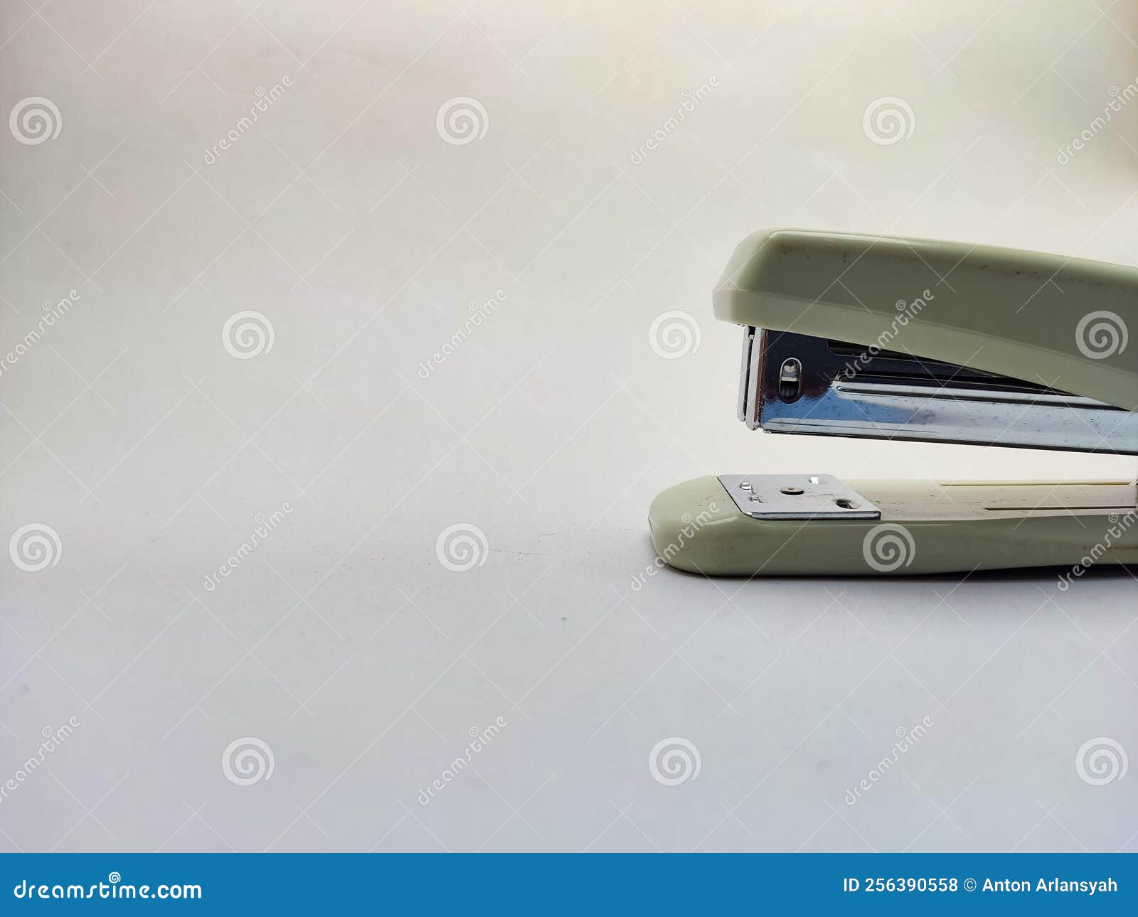 Staples on the Isolated White Background Stock Photo - Image of ...