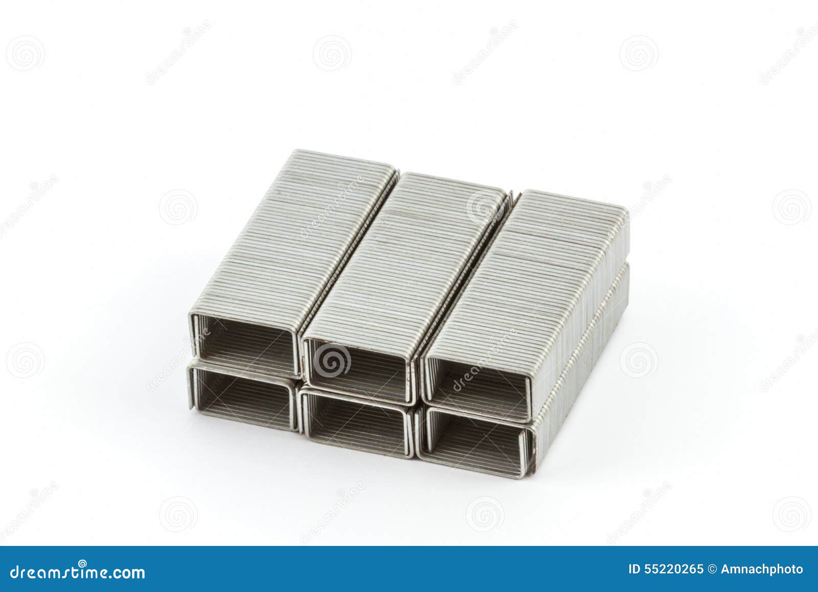 Staples wires . stock image. Image of side, fasten, metal - 55220265