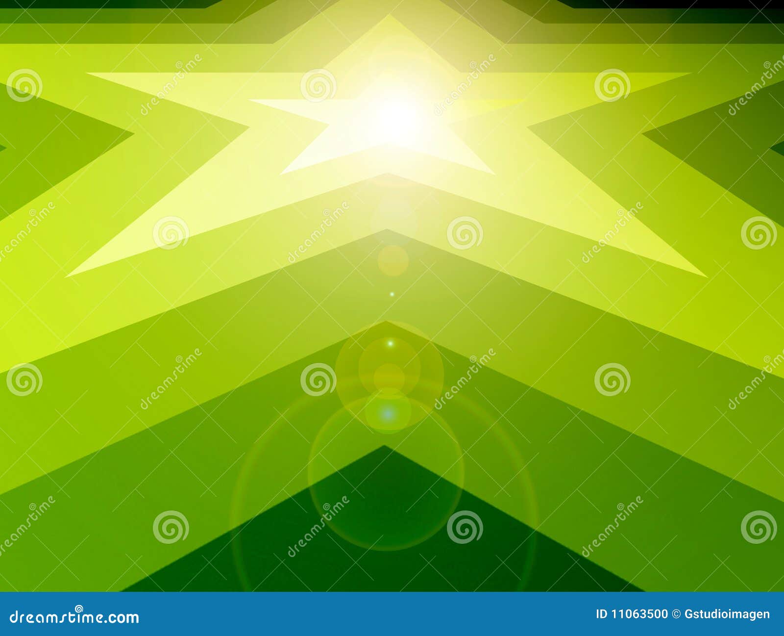 Star stock illustration. Illustration of green, design - 11063500