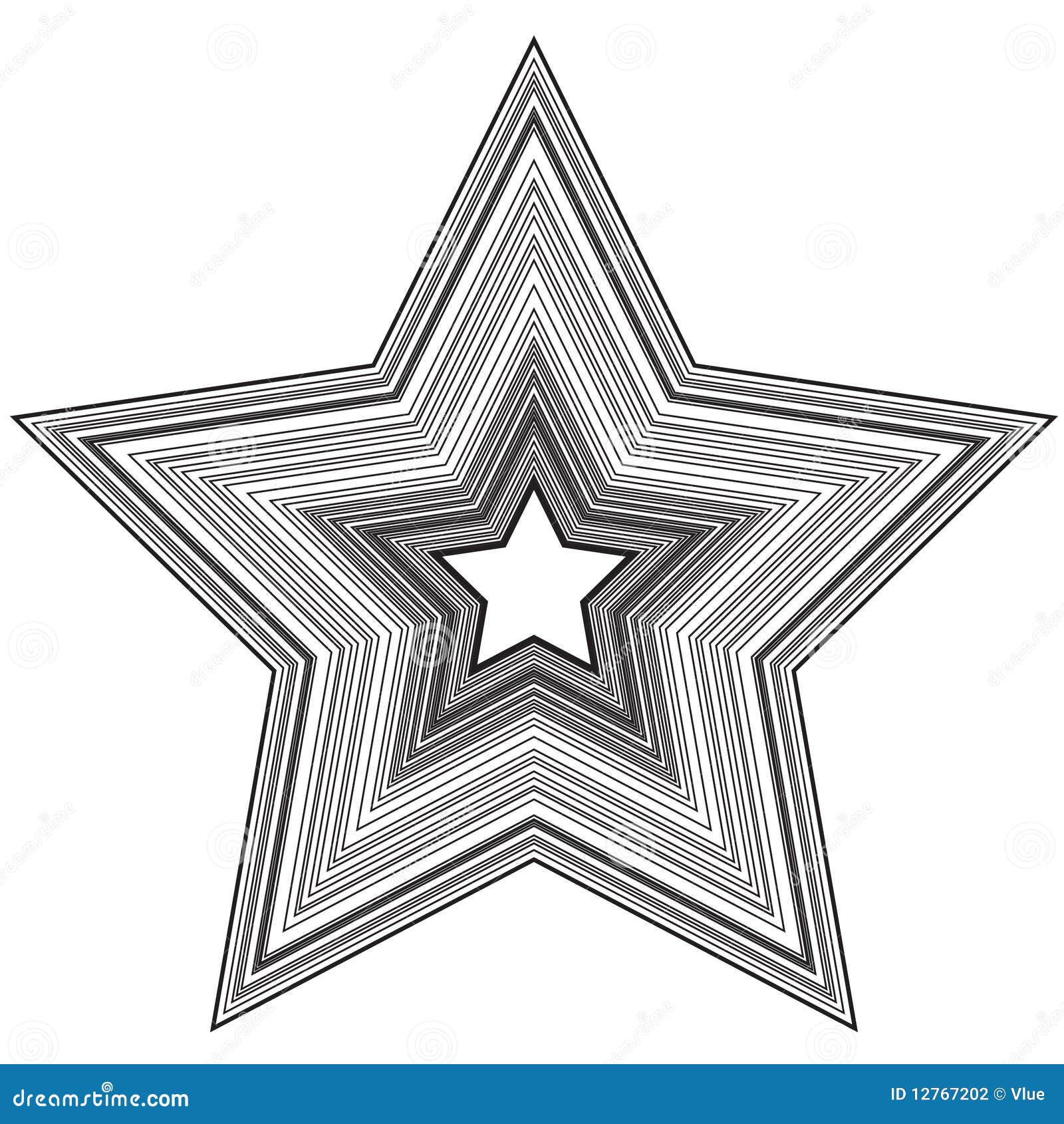 Star stock illustration. Illustration of shape, outline - 12767202