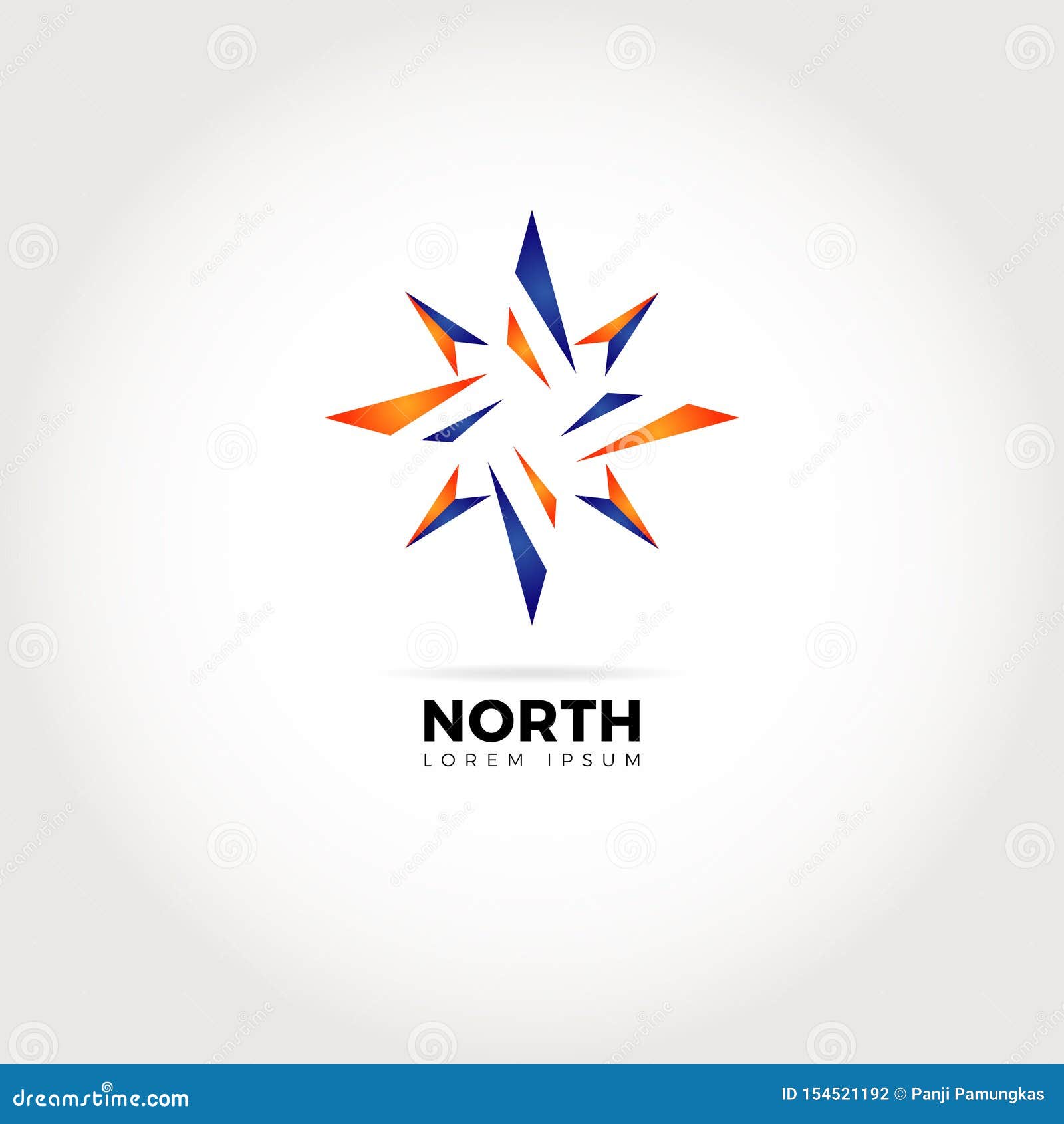 Star Abstract Direction Logo Symbol Icon Stock Illustration ...